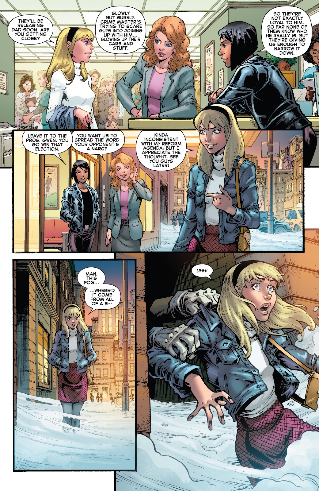 Read online Gwen Stacy comic - Issue #2