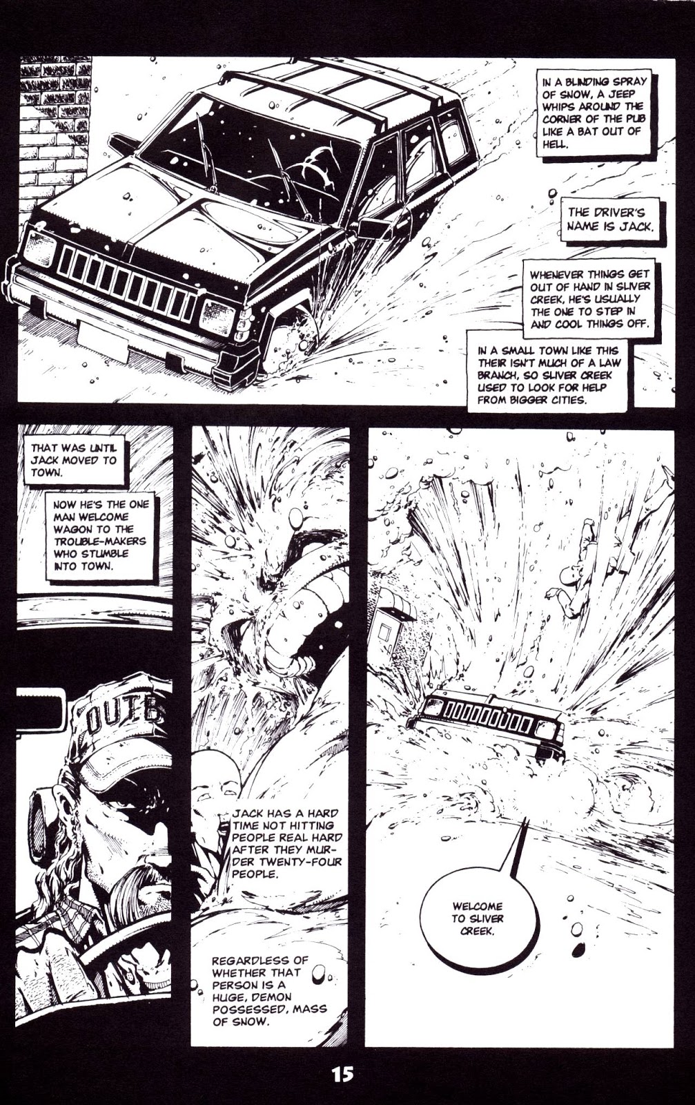 Read online Snowman comic - Issue #1