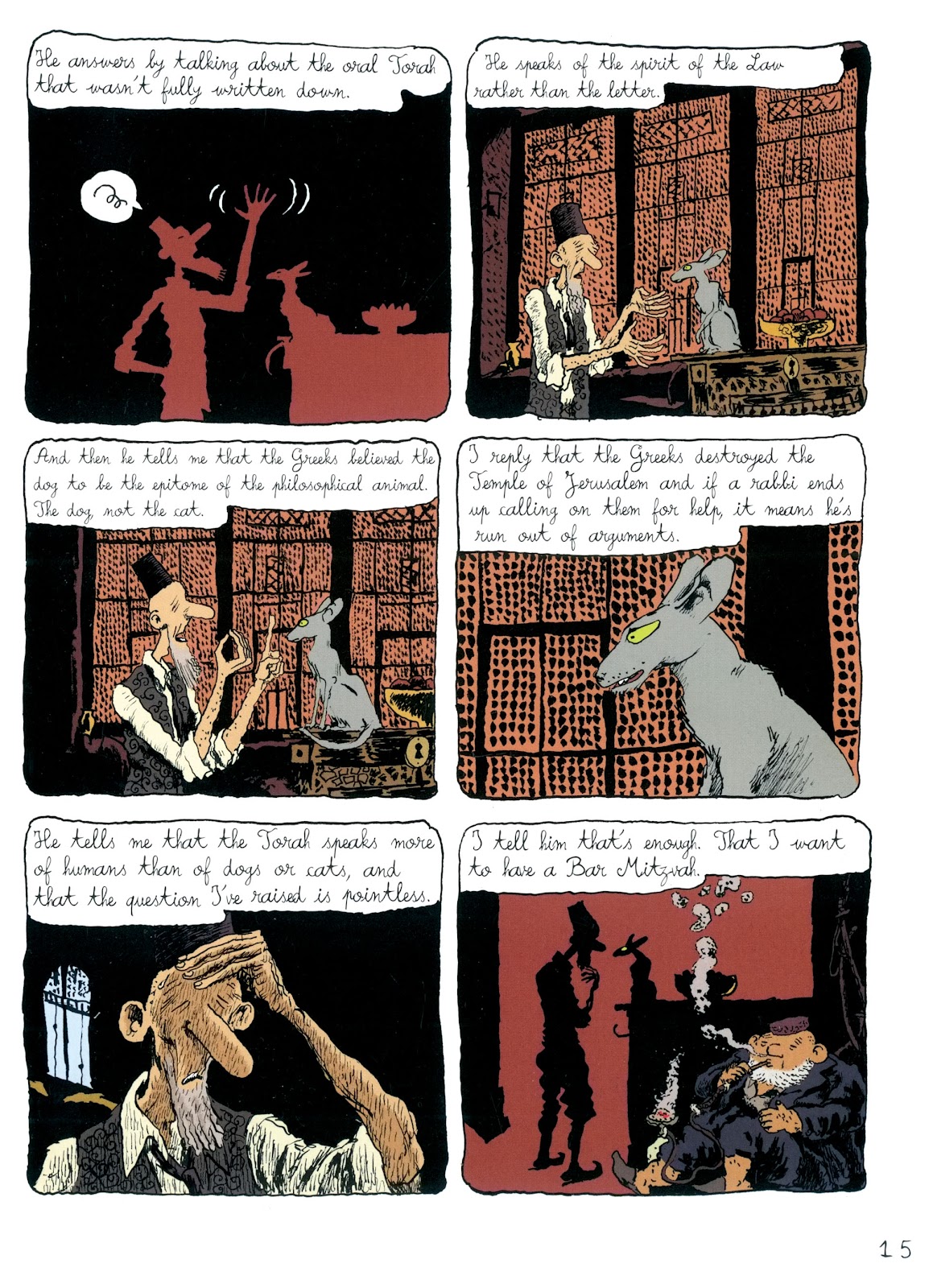Read online The Rabbi's Cat comic - Issue # TPB 1 (Part 1)