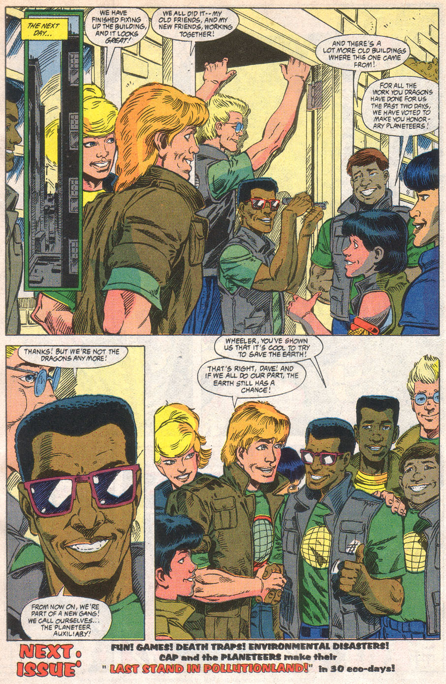 Read online Captain Planet and the Planeteers comic - Issue #4