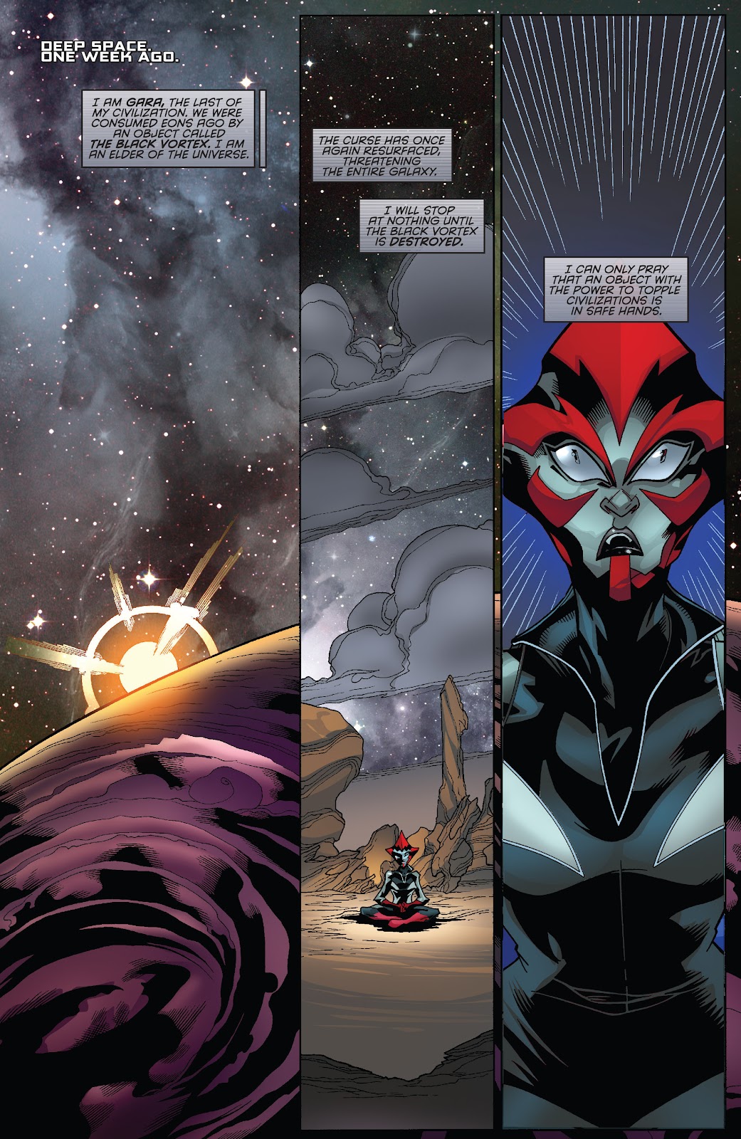 Read online Guardians of the Galaxy and X-Men: The Black Vortex comic ...
