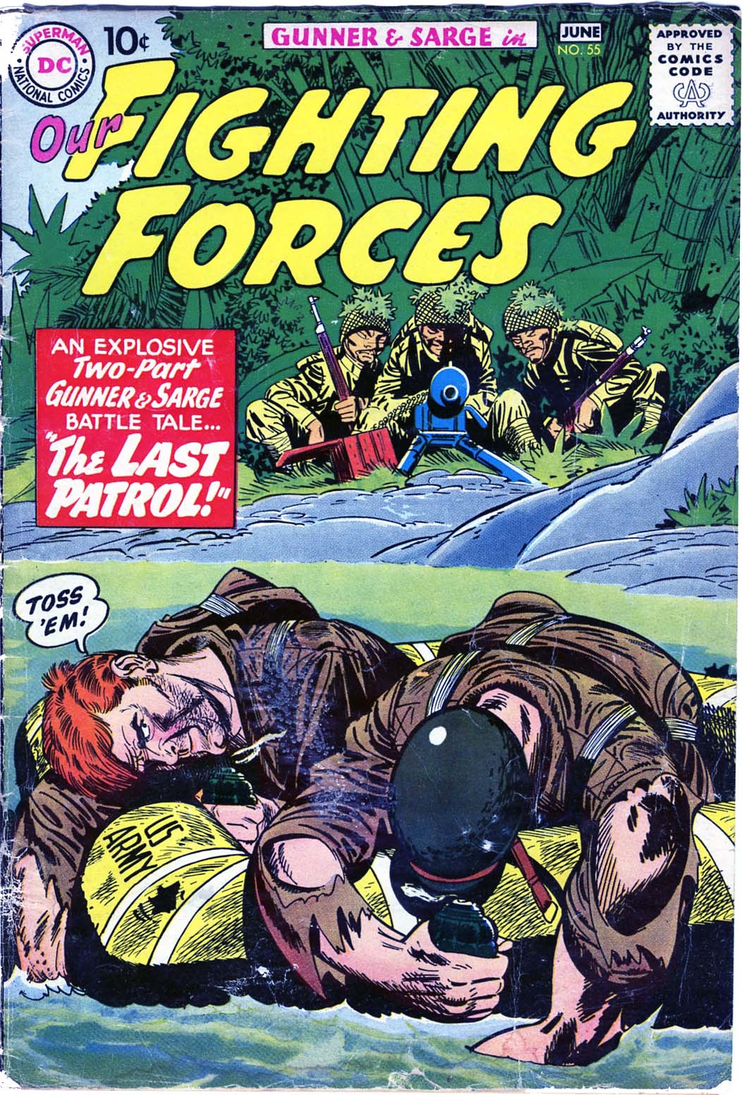 Read online Our Fighting Forces comic - Issue #55