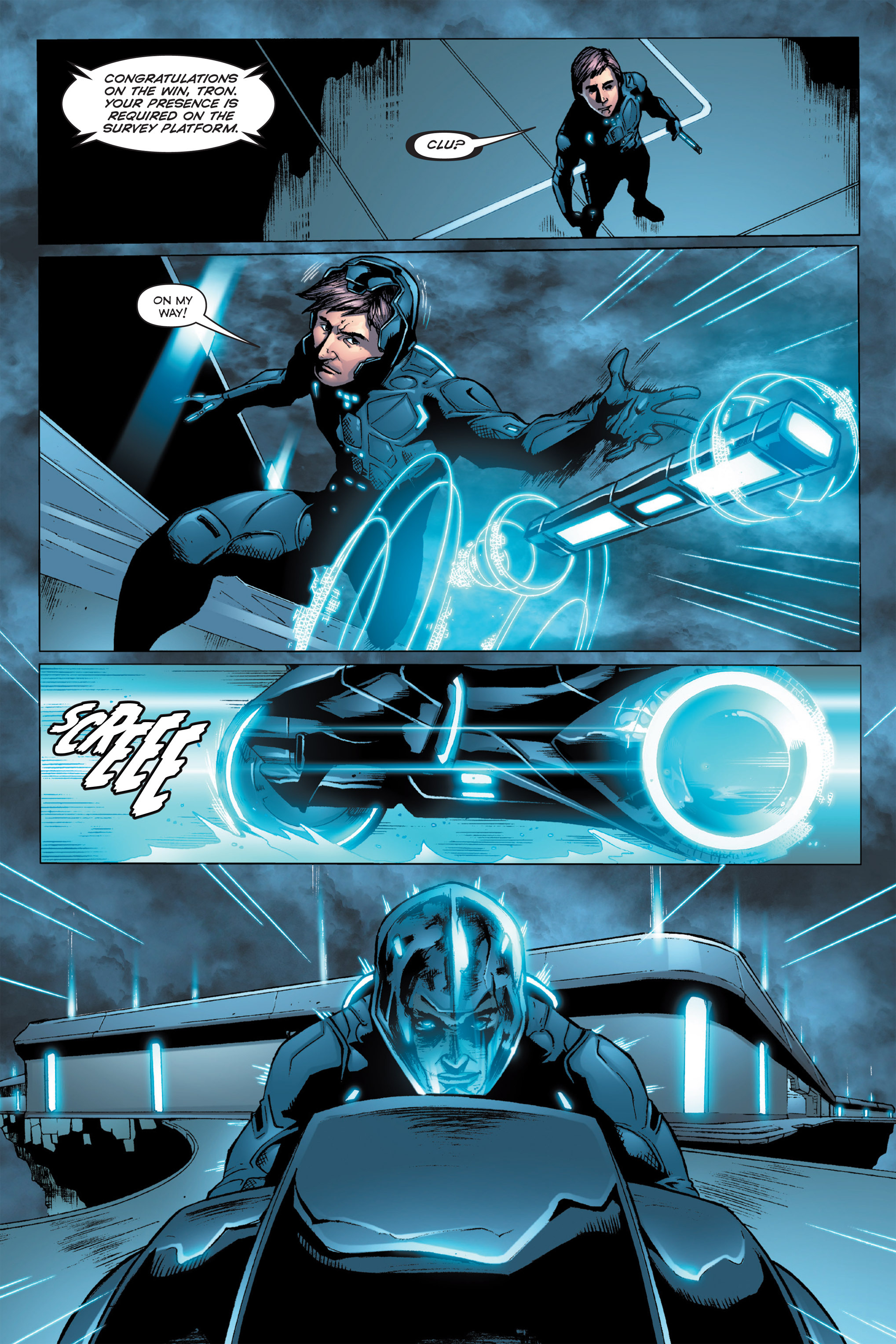 Read online TRON: Betrayal comic - Issue # TPB