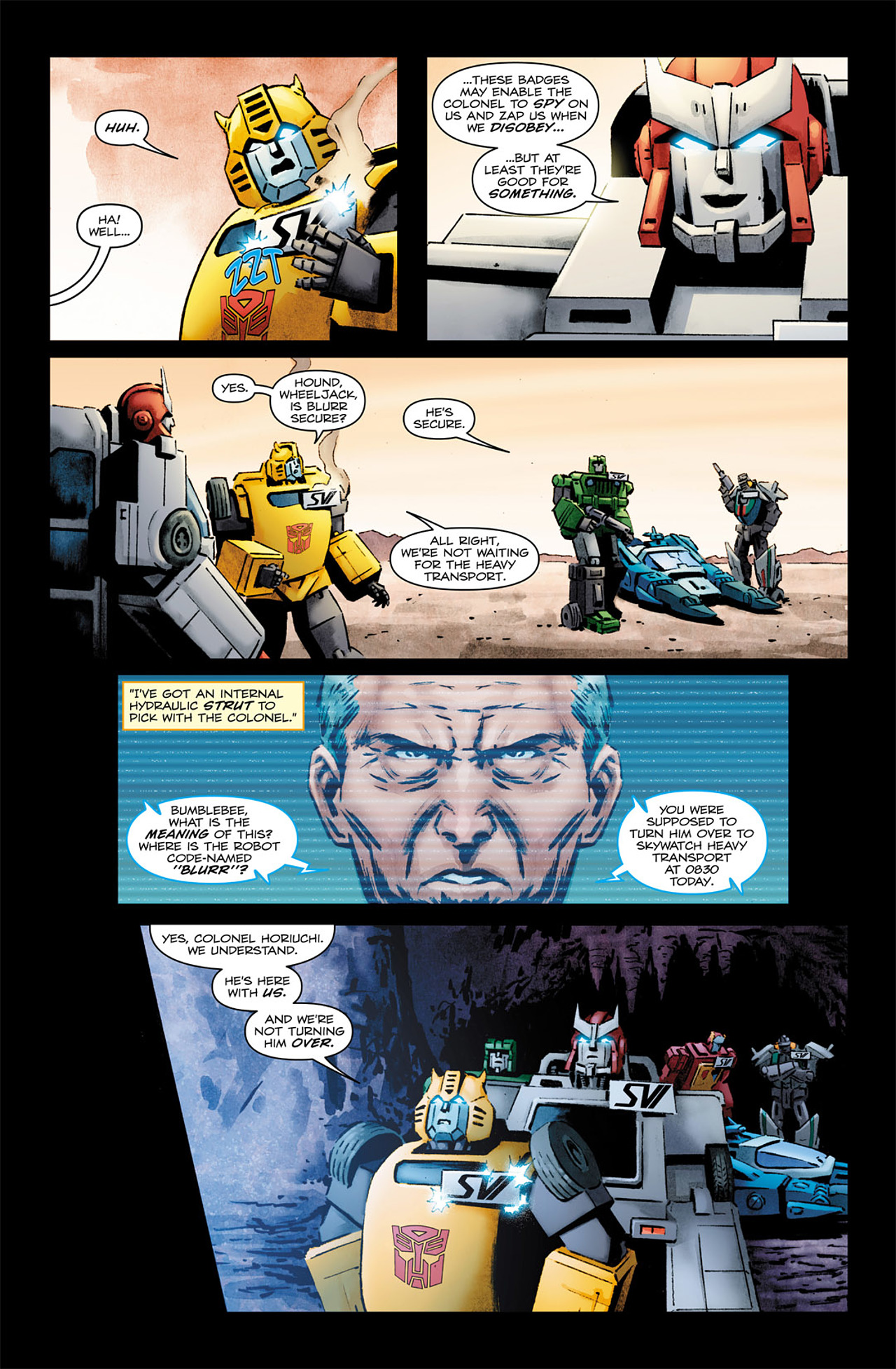 Read online The Transformers: Bumblebee comic - Issue #2