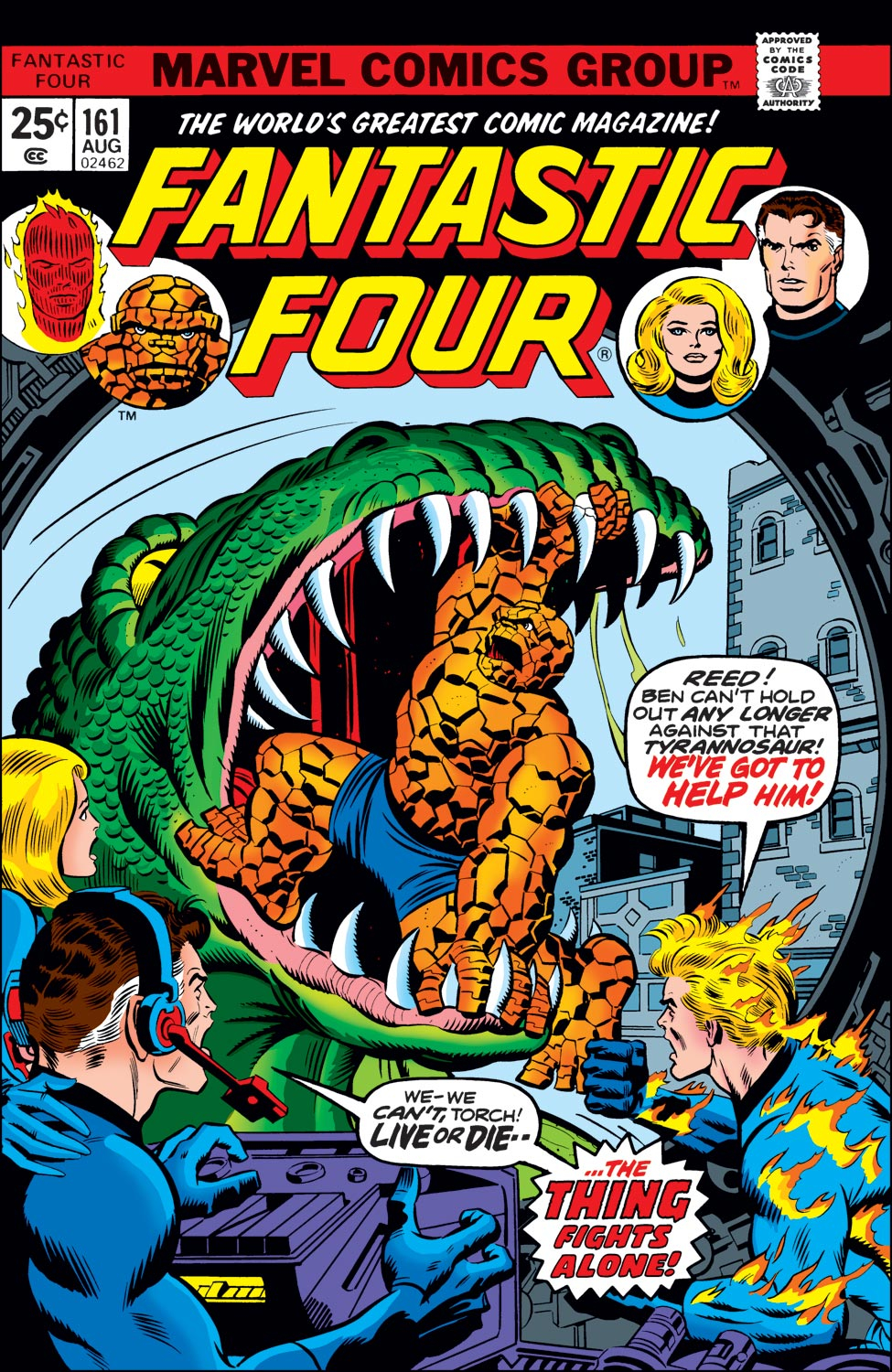 Read online Fantastic Four (1961) comic - Issue #161 Read online Fantastic Four (1961) comic - Issue #161