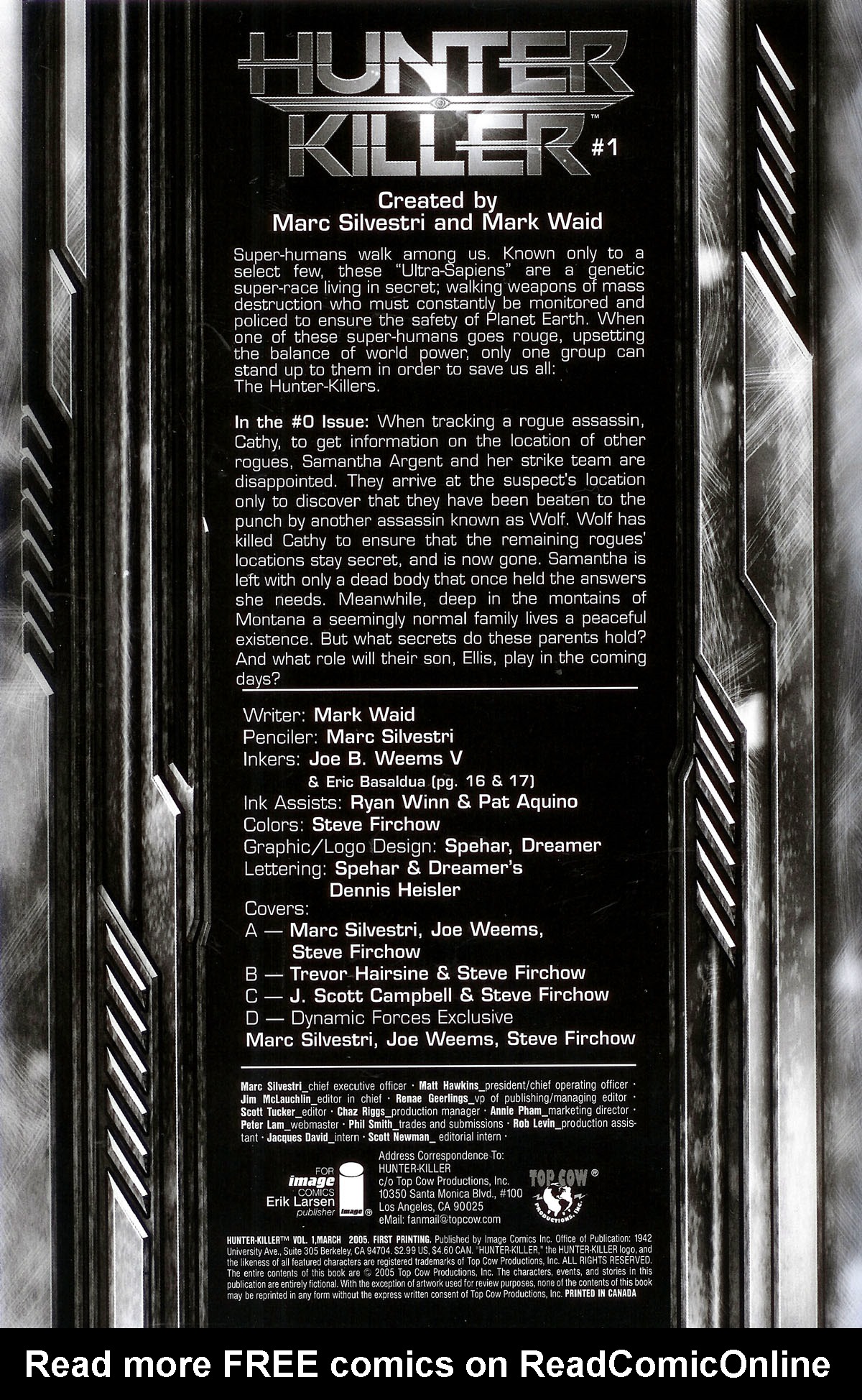 Read online Hunter-Killer comic - Issue #1