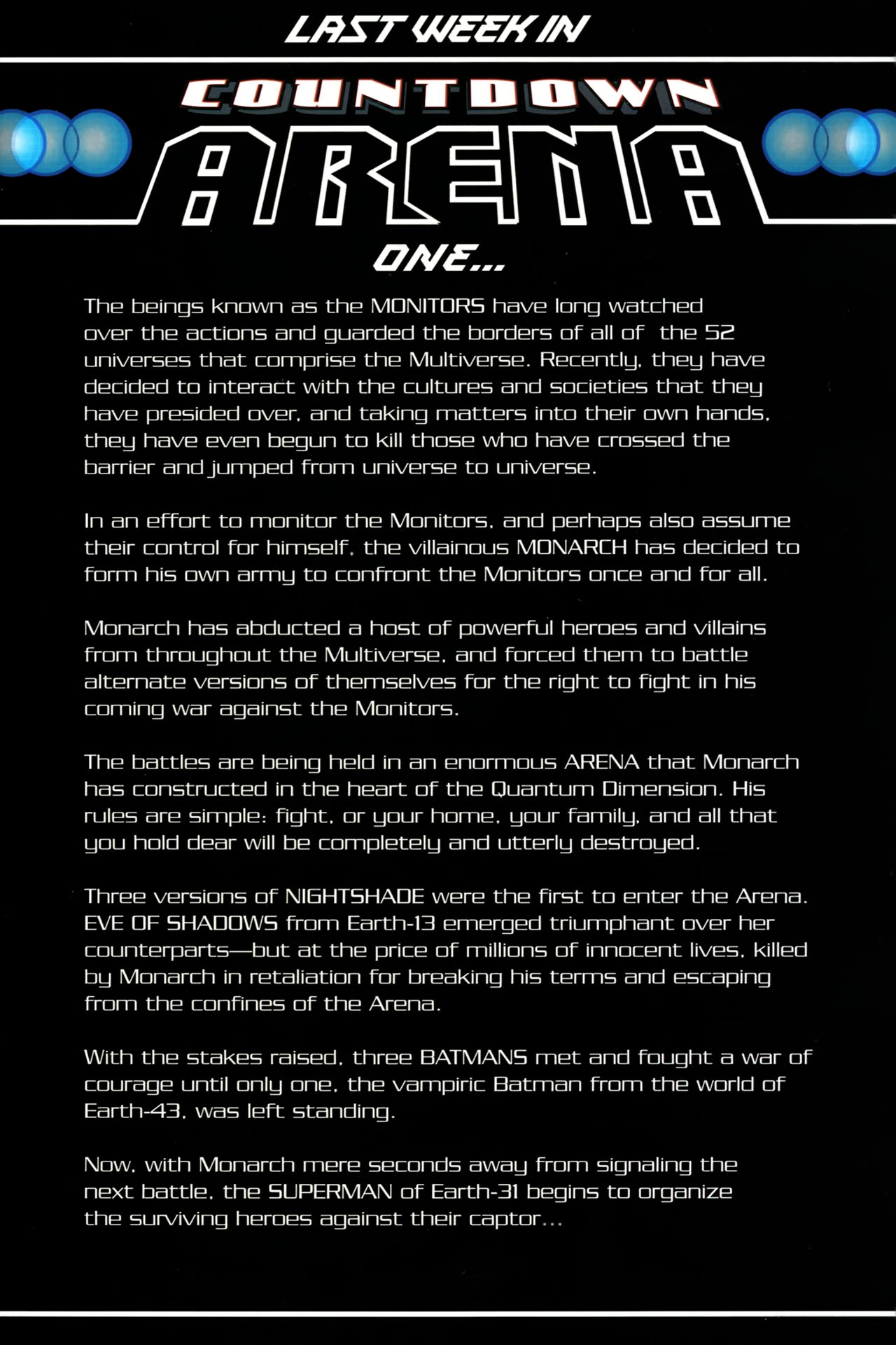 Read online Countdown: Arena comic - Issue #2