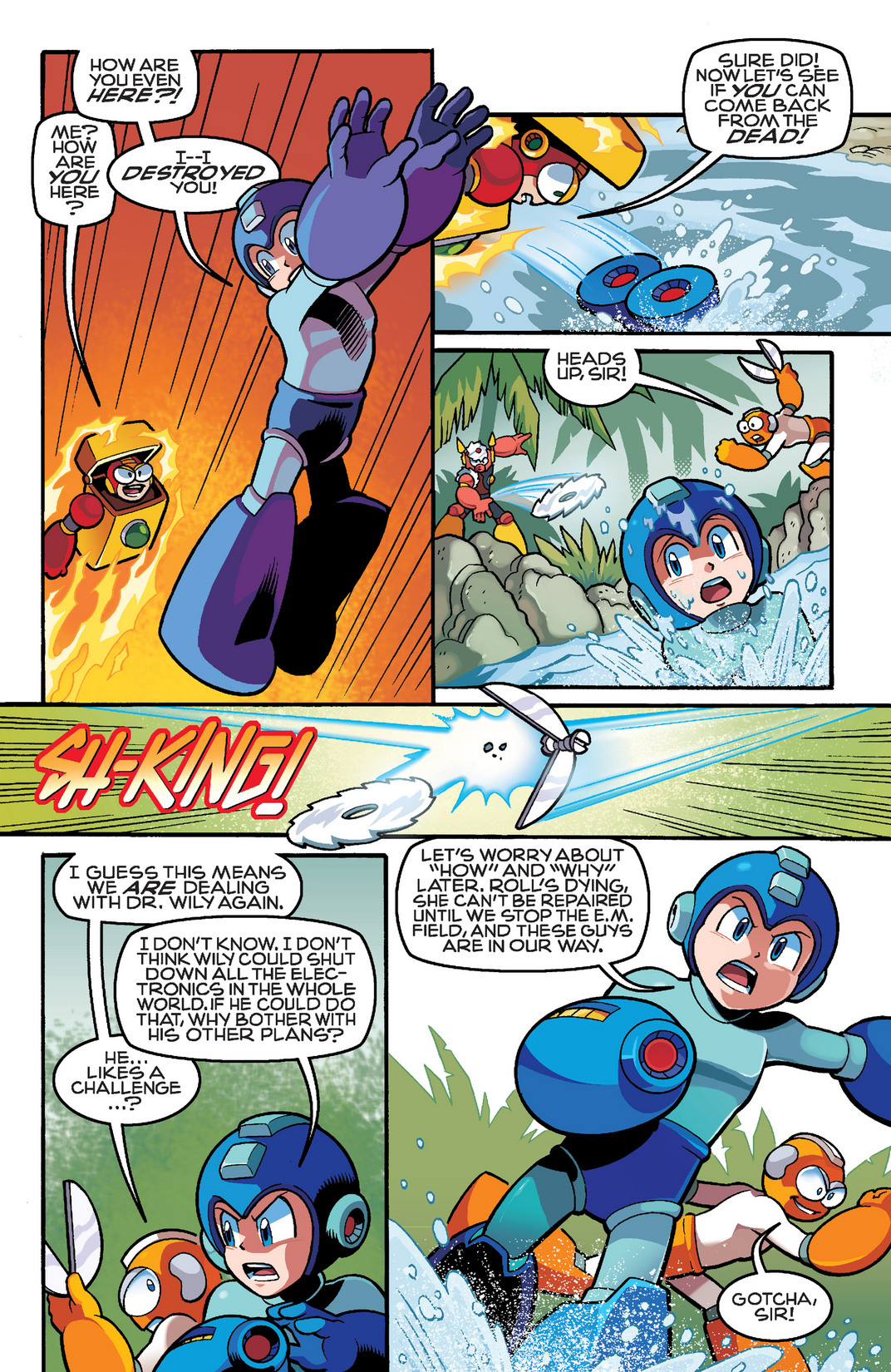 Read online Mega Man comic - Issue #30