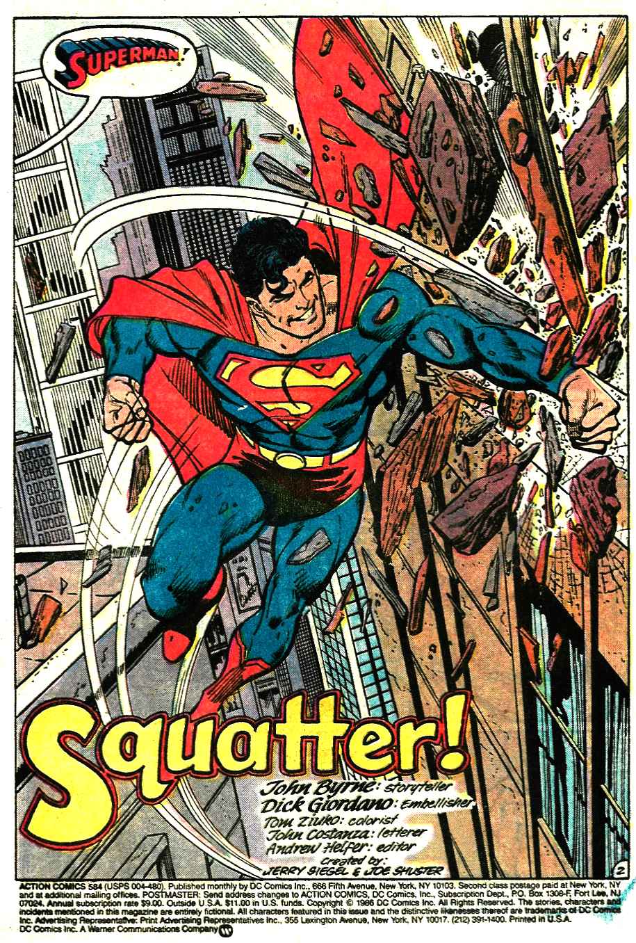 Read online Action Comics (1938) comic - Issue #584