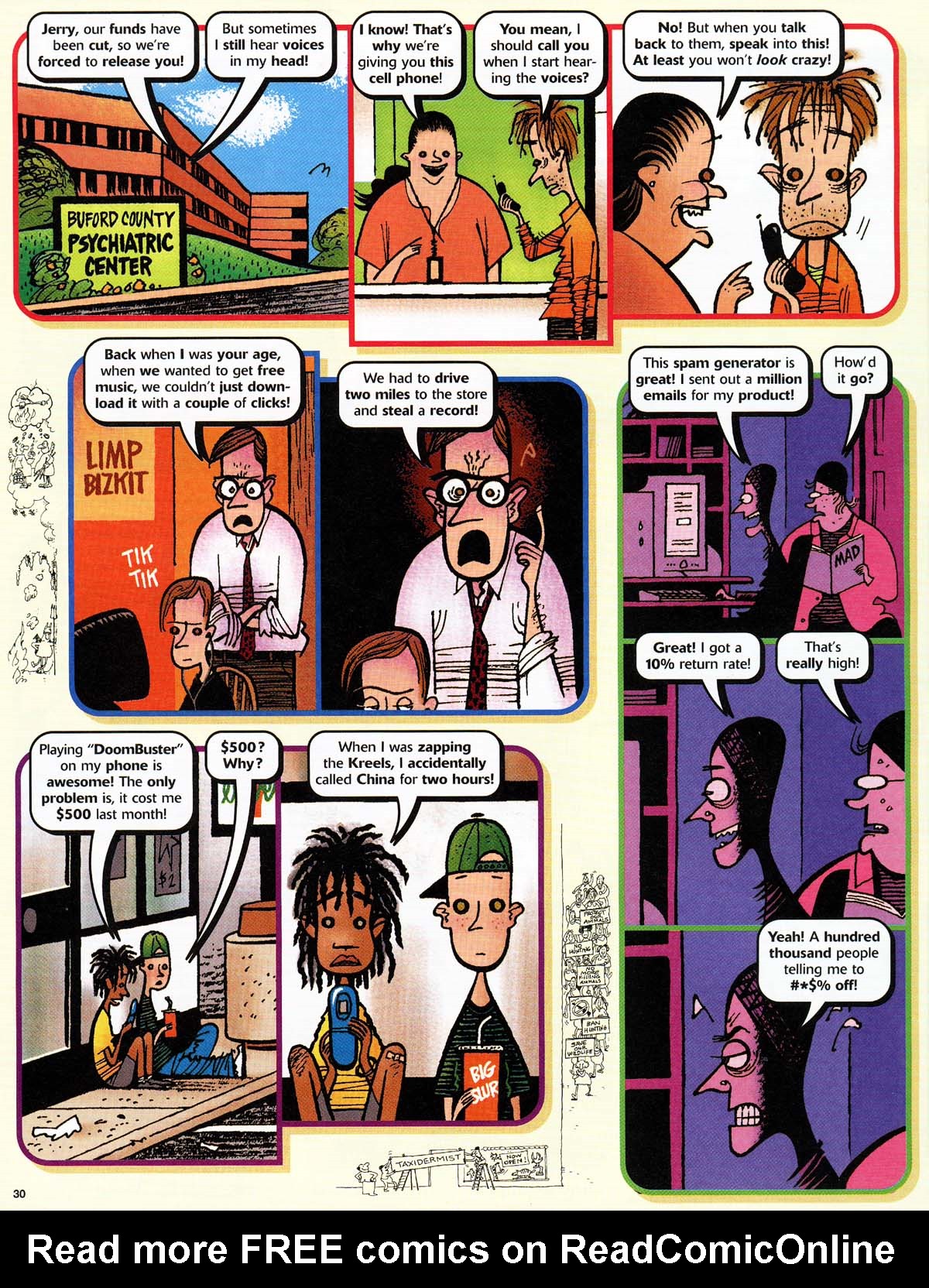 Read online MAD comic - Issue #443