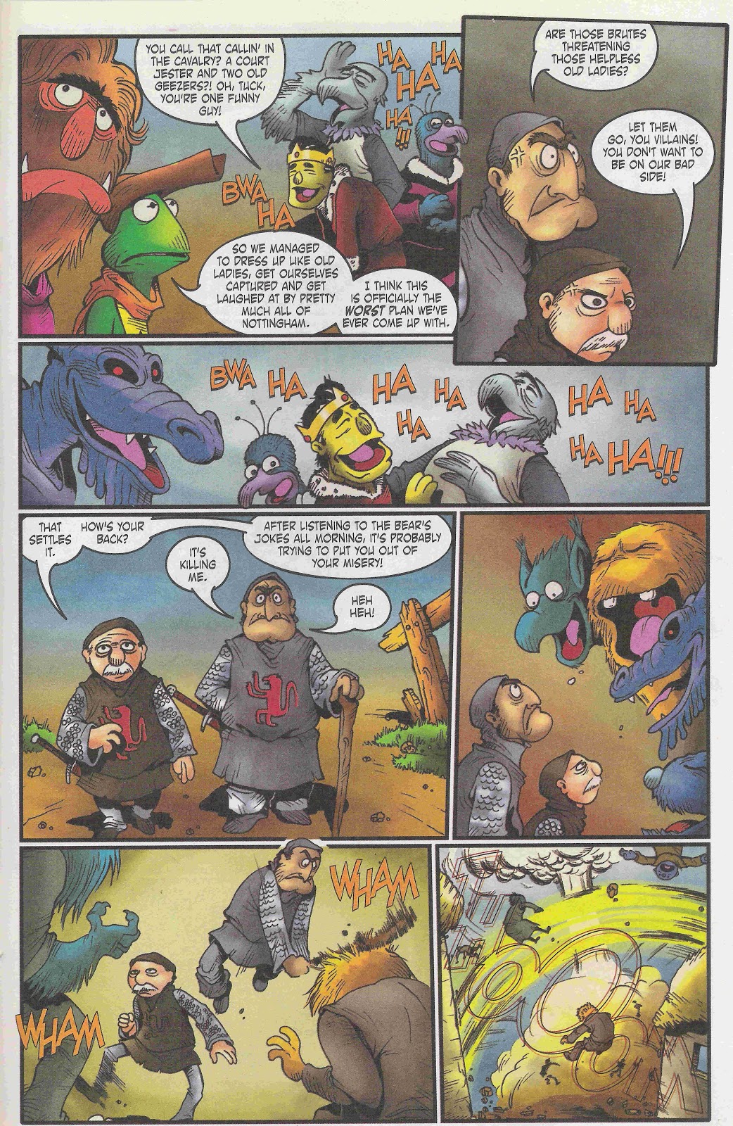 Read online Muppet Robin Hood comic - Issue #4