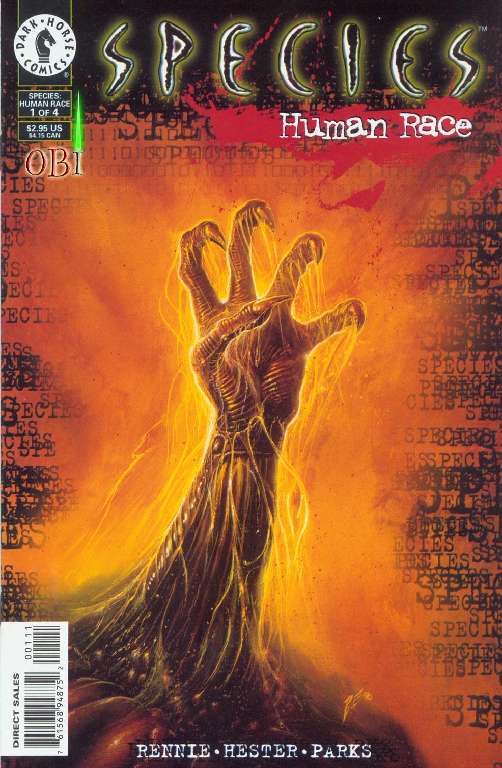 Read online Species: Human Race comic - Issue #1