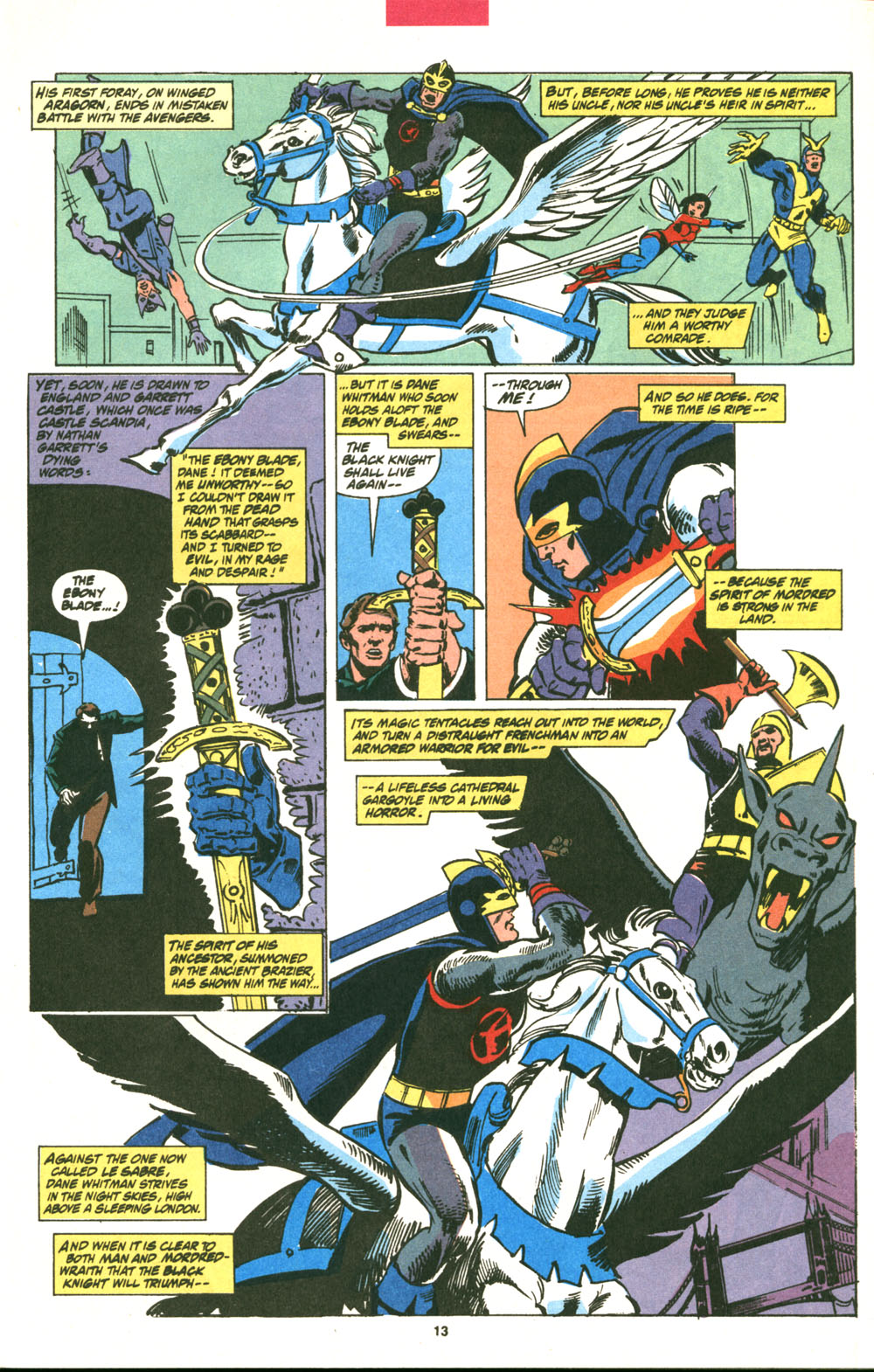 Read online Black Knight (1990) comic - Issue #1