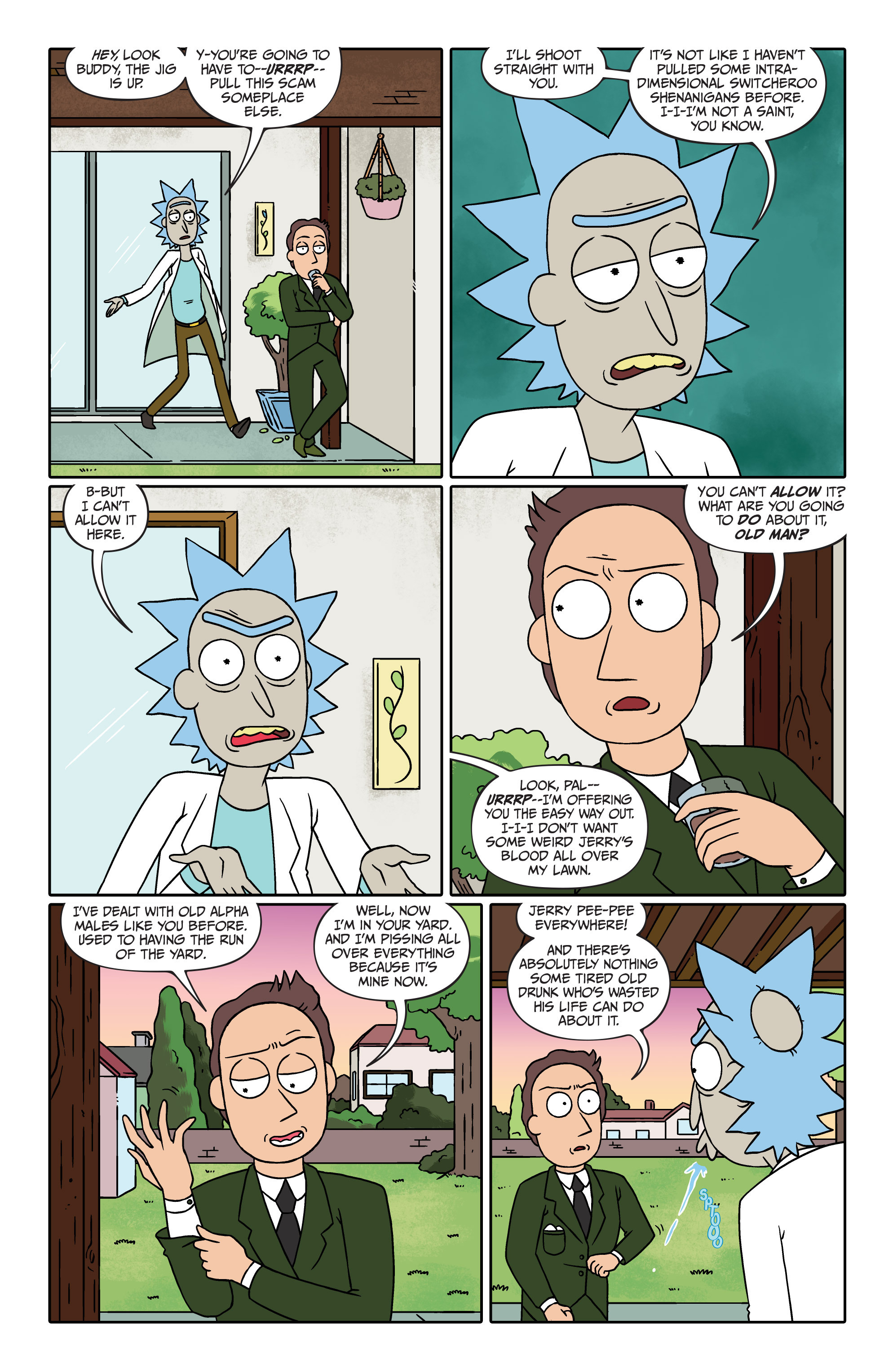Read online Rick and Morty comic - Issue #21