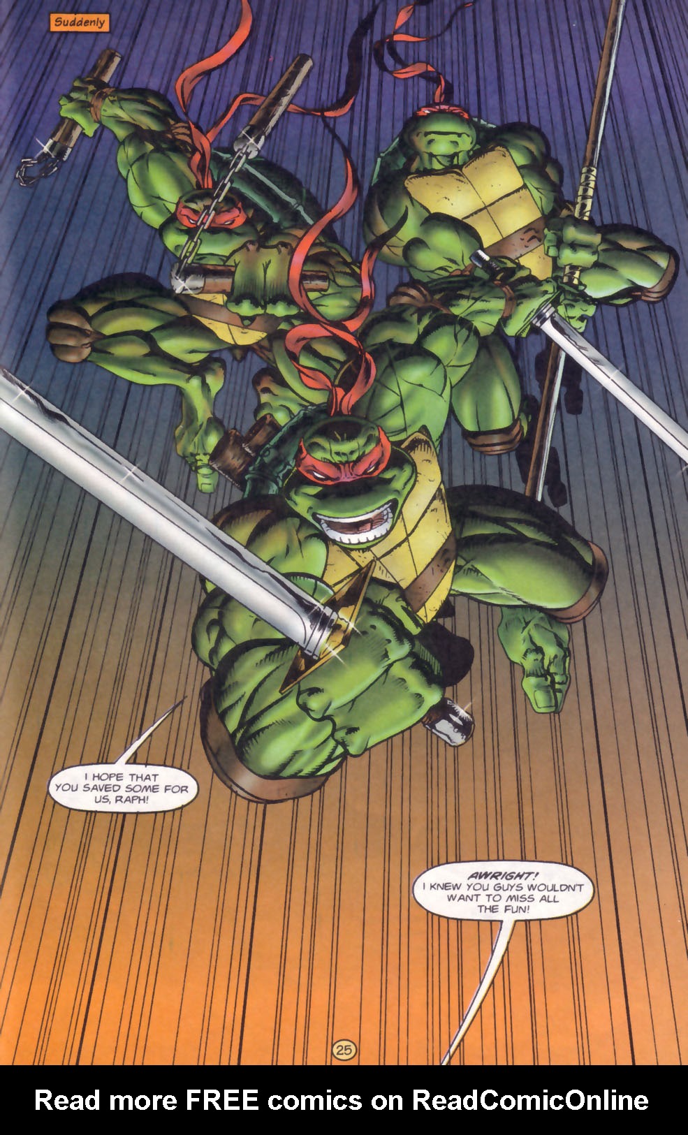 Read online Teenage Mutant Ninja Turtles/Savage Dragon Crossover comic ...