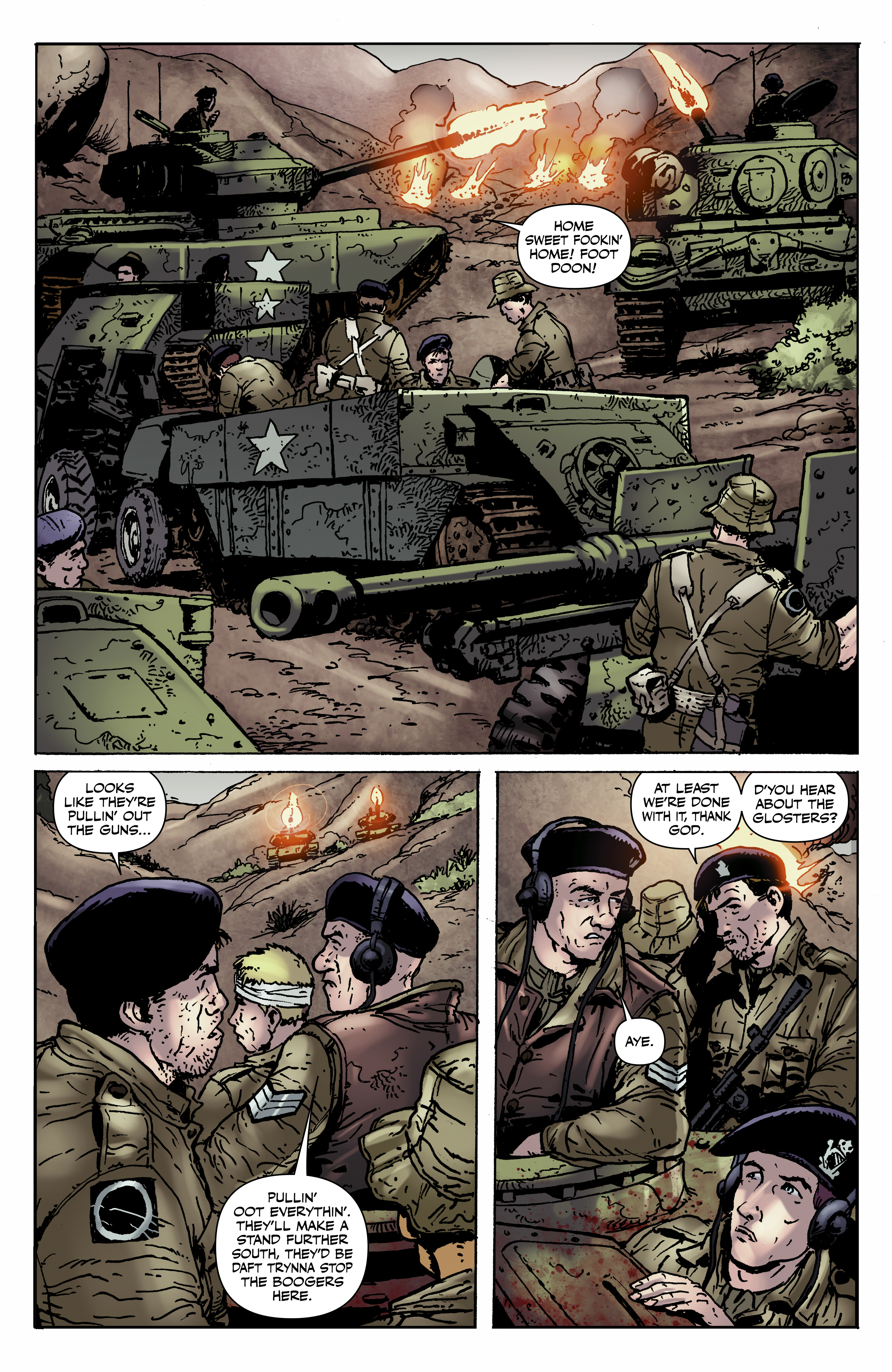 Read online Battlefields comic - Issue # TPB 1