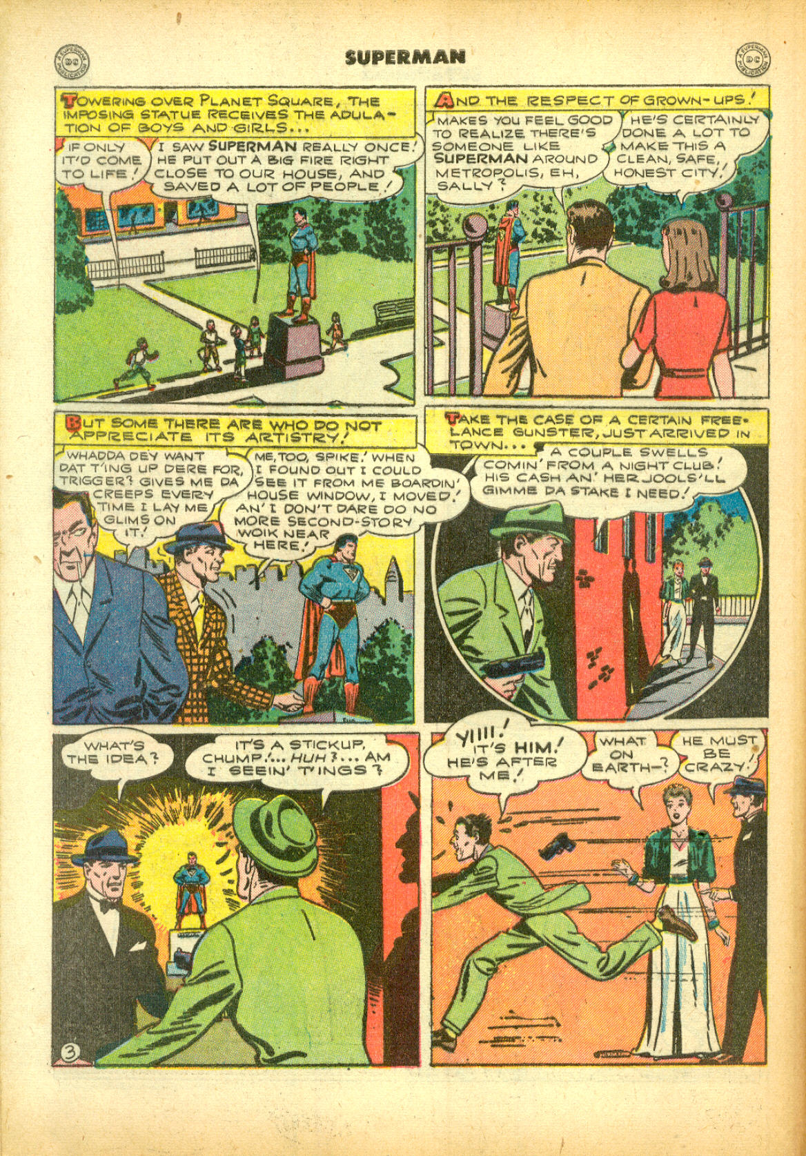 Read online Superman (1939) comic - Issue #38