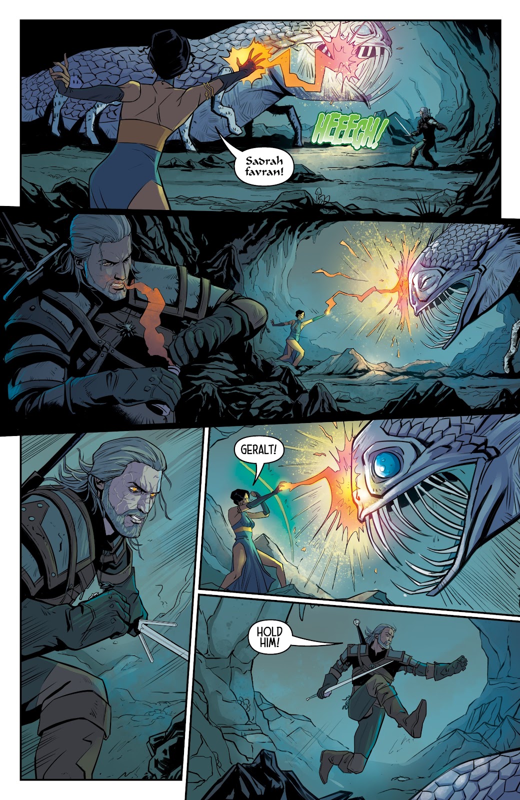 Read online The Witcher: Of Flesh and Flame comic - Issue #3