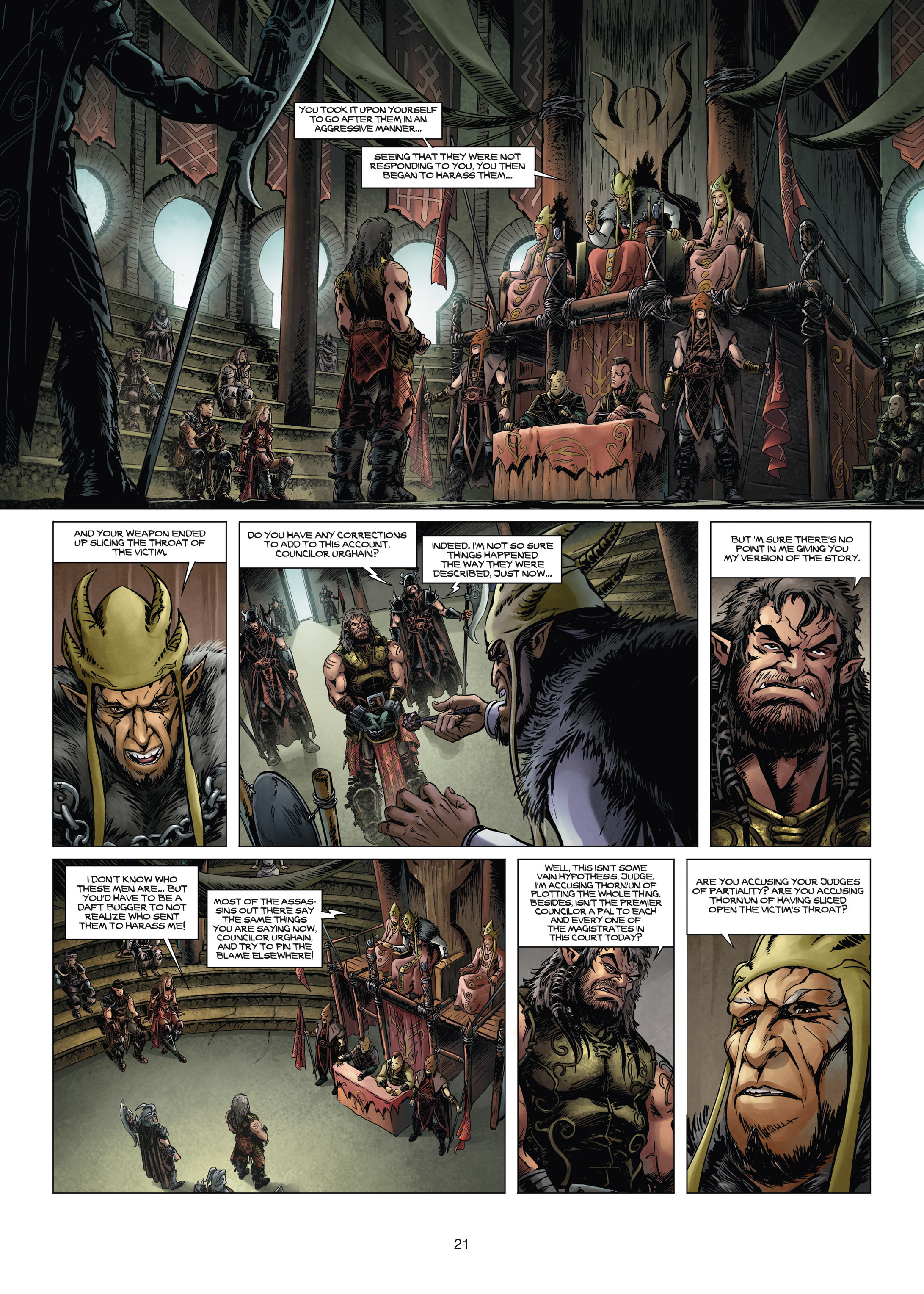 Read online Elves comic - Issue #14
