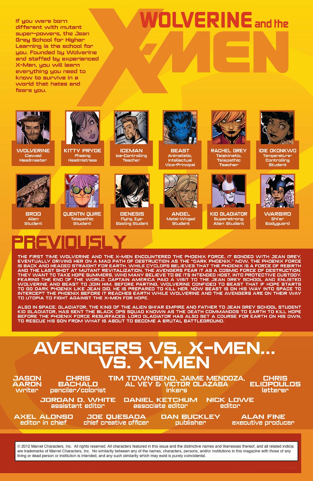 Read online Wolverine & The X-Men comic - Issue #10