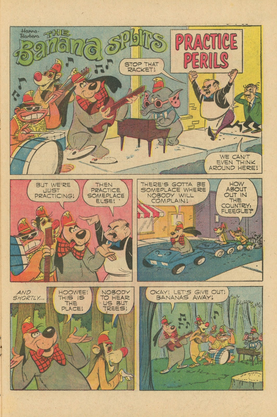 Read online Banana Splits comic - Issue #3