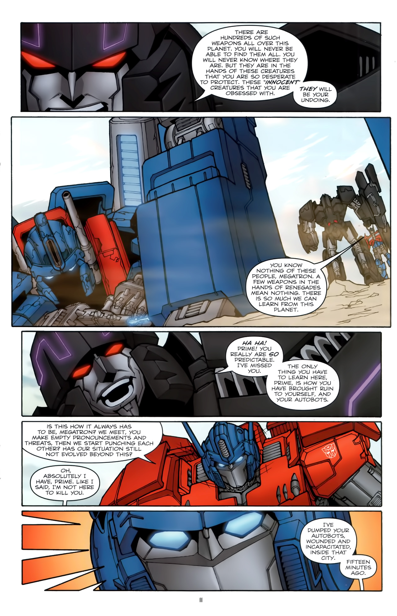 Read online The Transformers (2009) comic - Issue #17