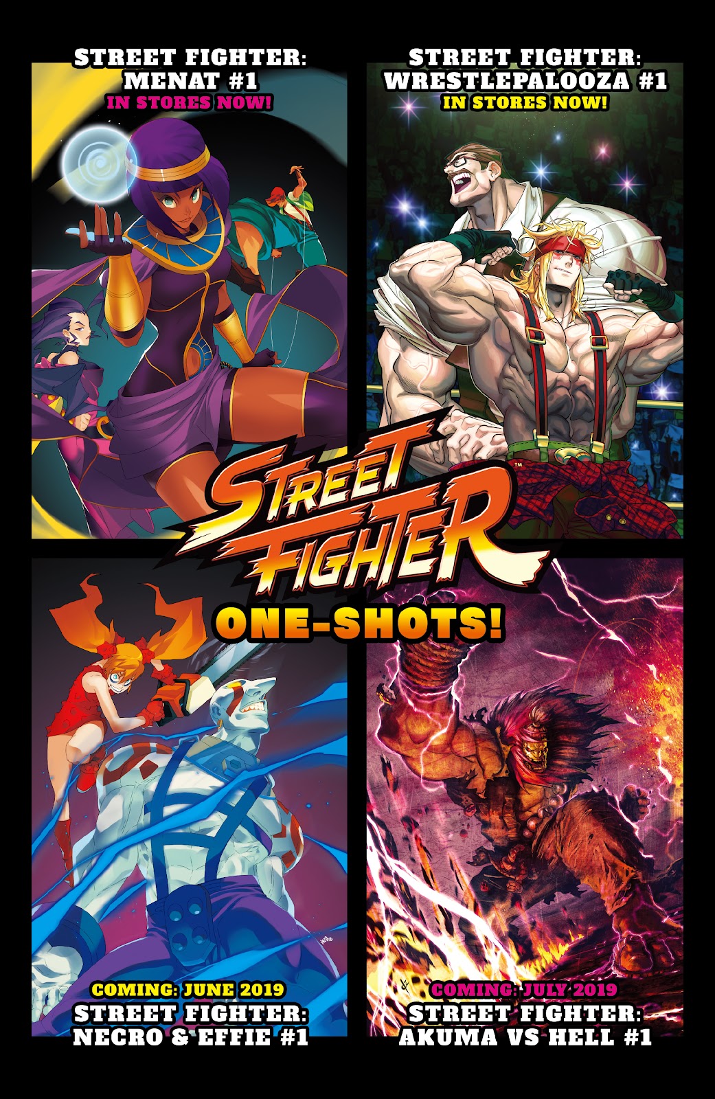 Read online Street Fighter One-shots comic - Issue # Wrestlepalooza