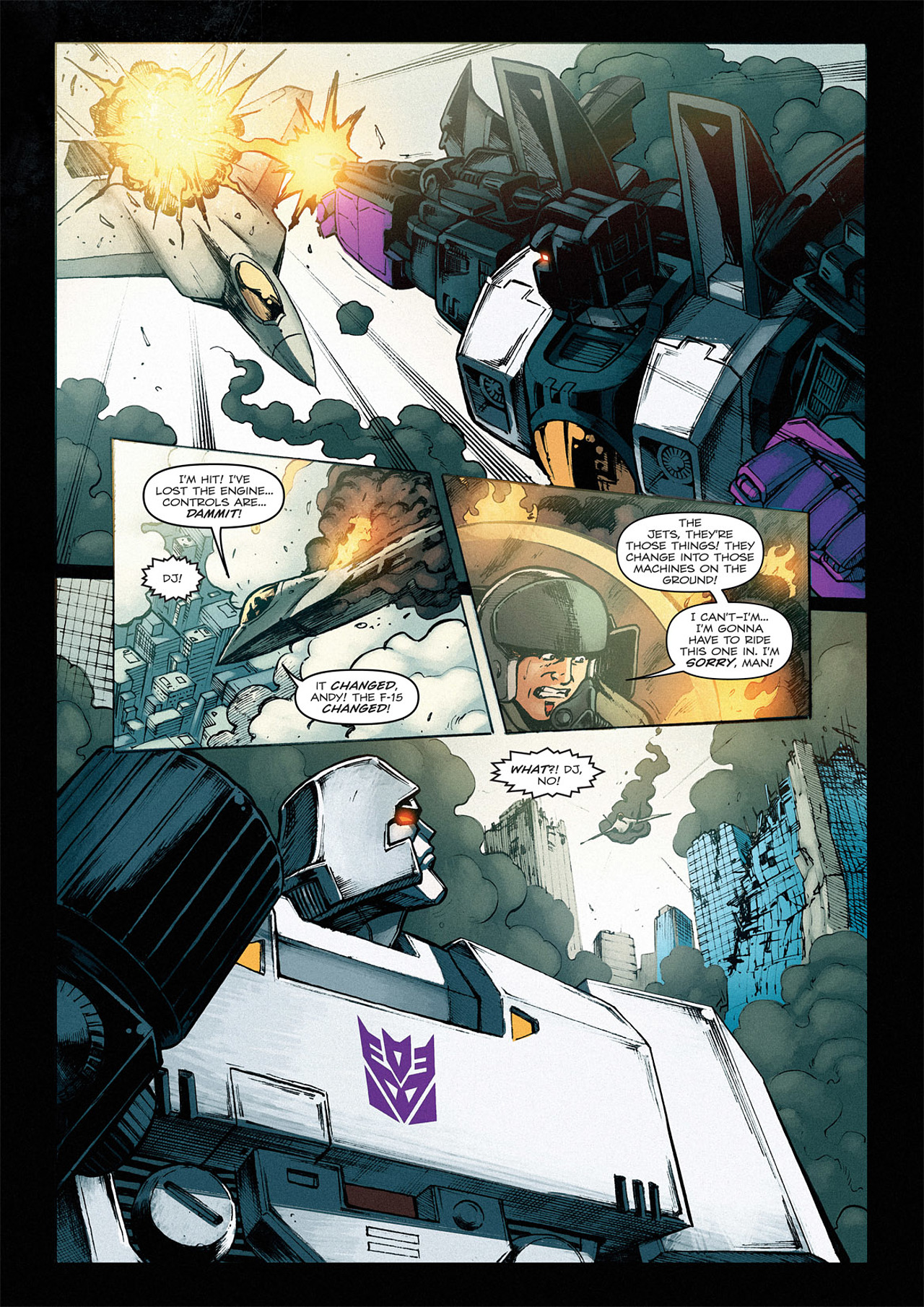 Read online The Transformers: All Hail Megatron comic - Issue #1