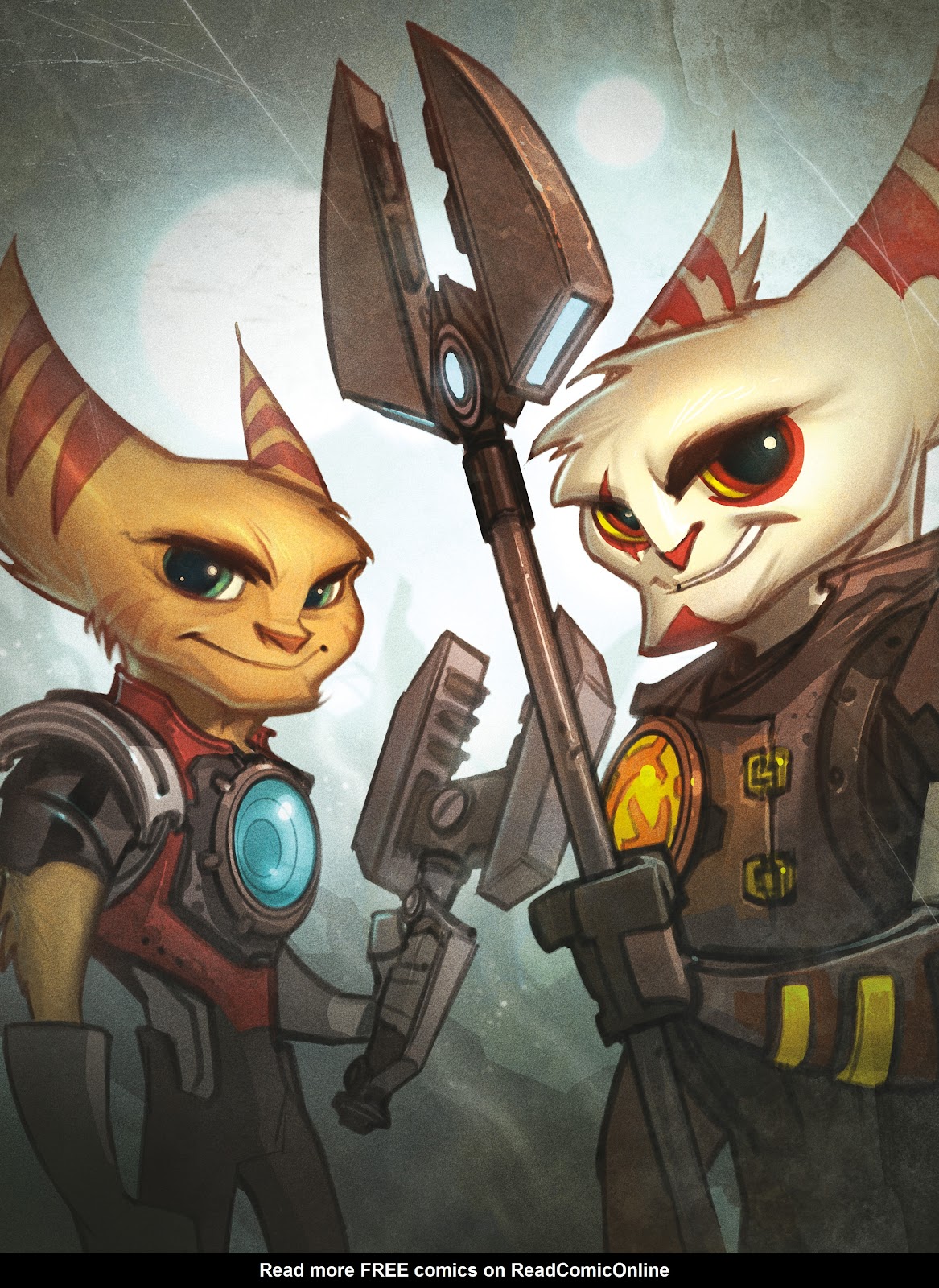 Read online The Art of Ratchet & Clank comic - Issue # TPB (Part 1)