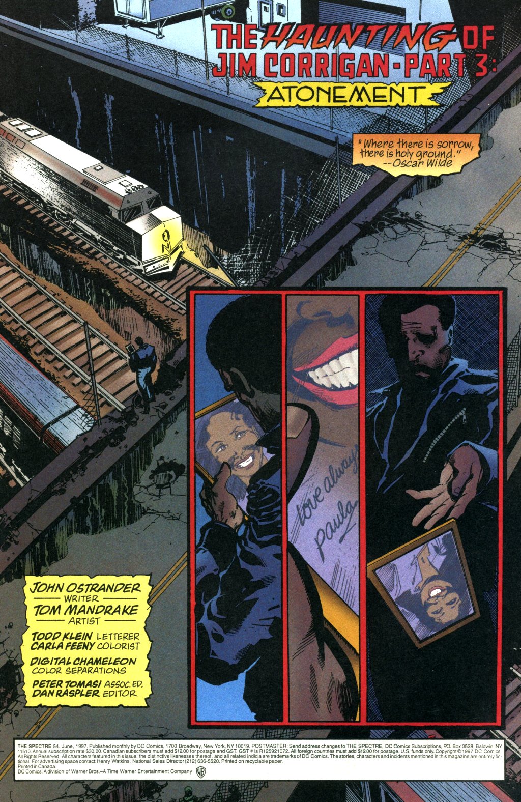 Read online The Spectre (1992) comic - Issue #54