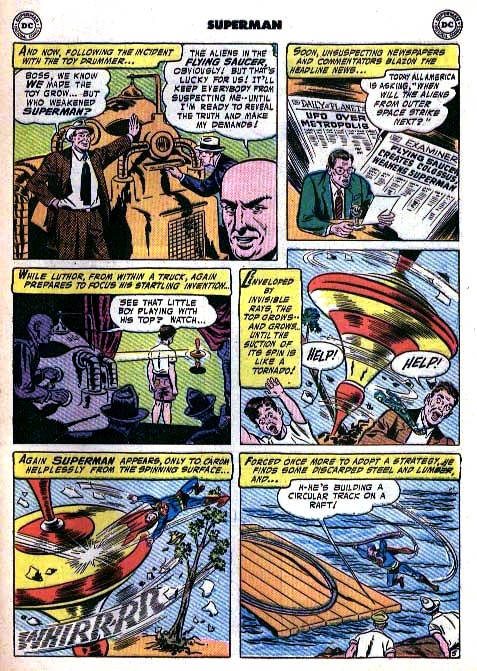 Read online Superman (1939) comic - Issue #110