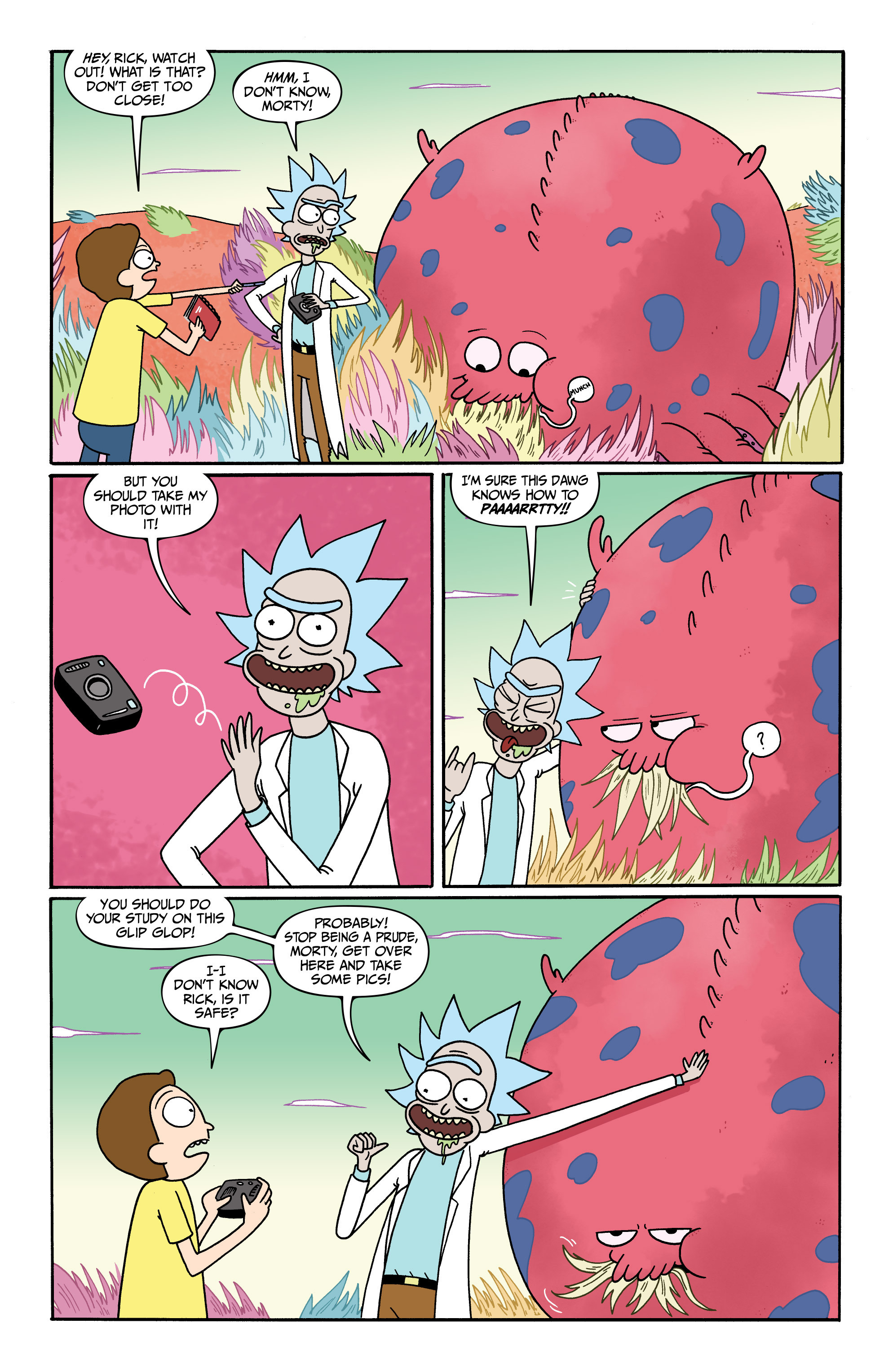 Read online Rick and Morty: Lil' Poopy Superstar comic - Issue #1