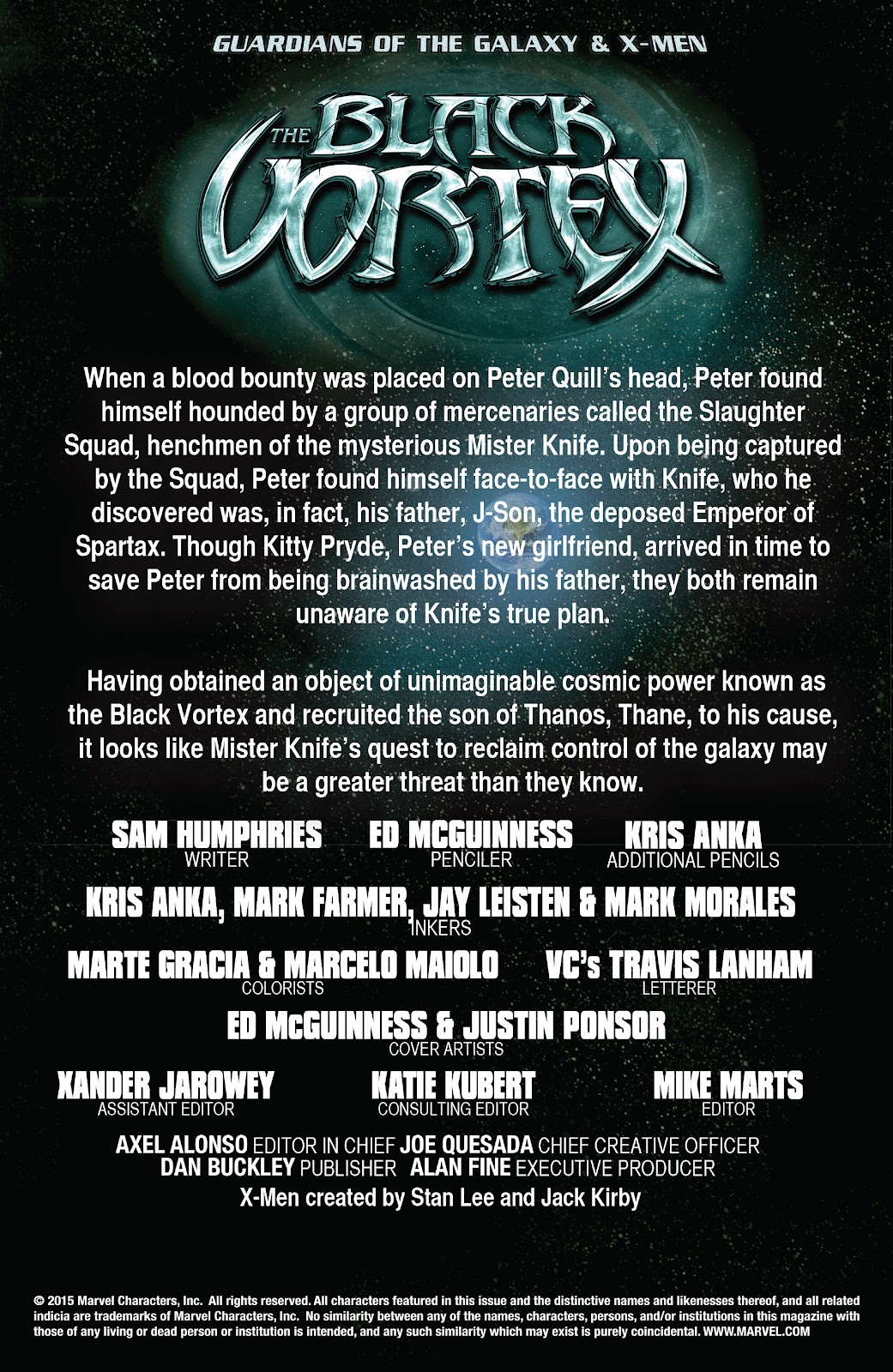 Read online Guardians of the Galaxy and X-Men: The Black Vortex comic ...