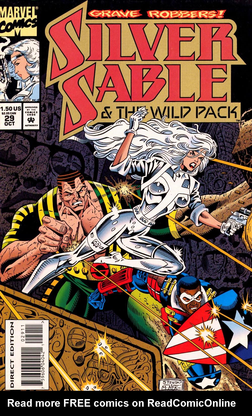Read online Silver Sable and the Wild Pack comic - Issue #29