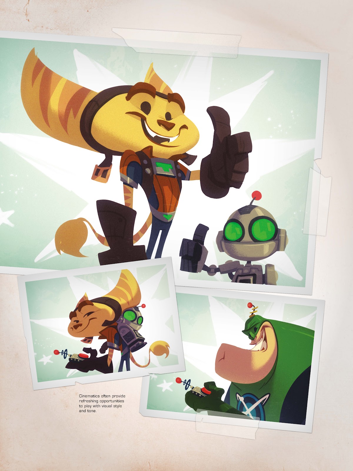 Read online The Art of Ratchet & Clank comic - Issue # TPB (Part 2)