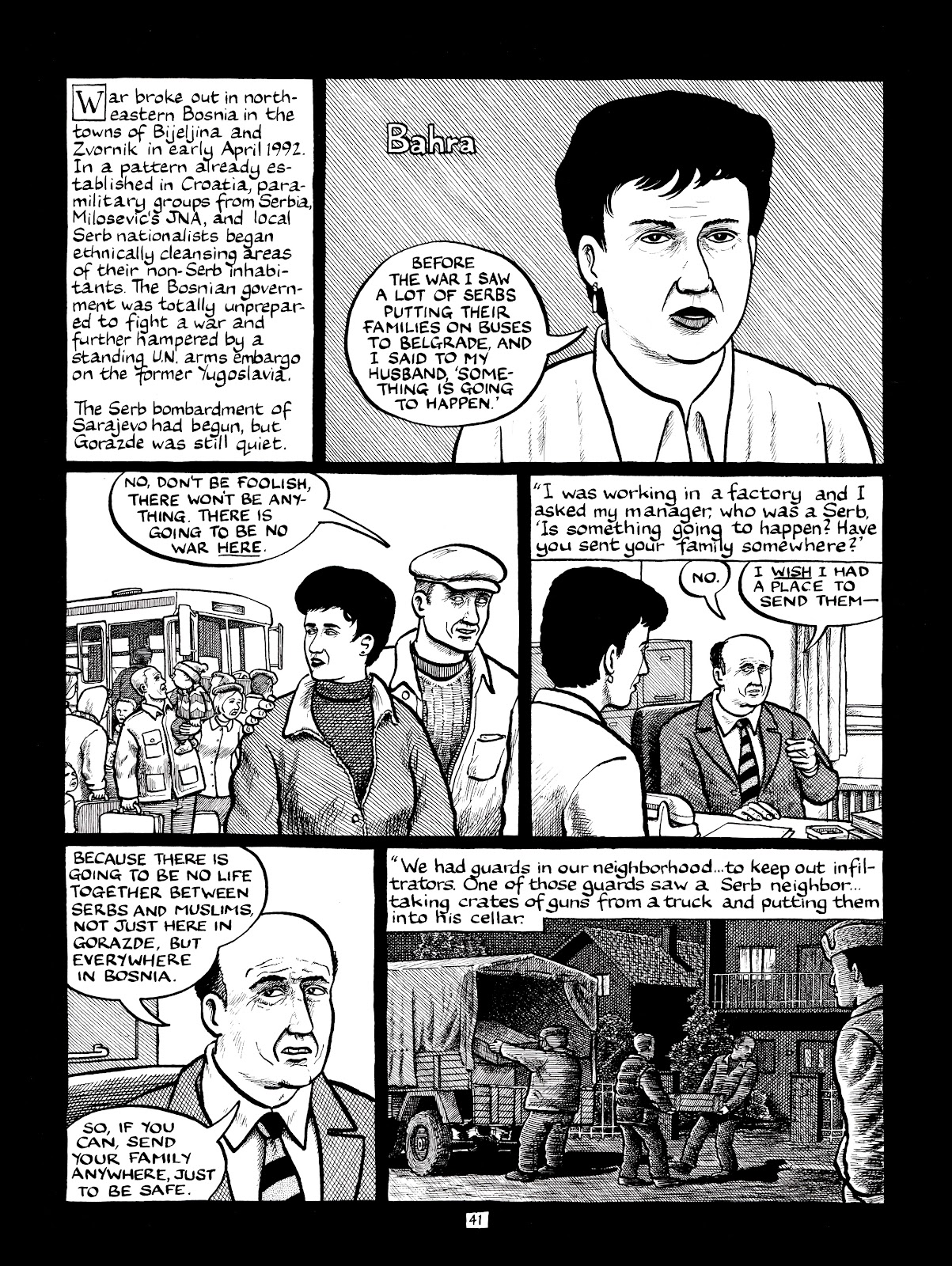 Read online Safe Area Goražde comic - Issue # TPB (Part 1)