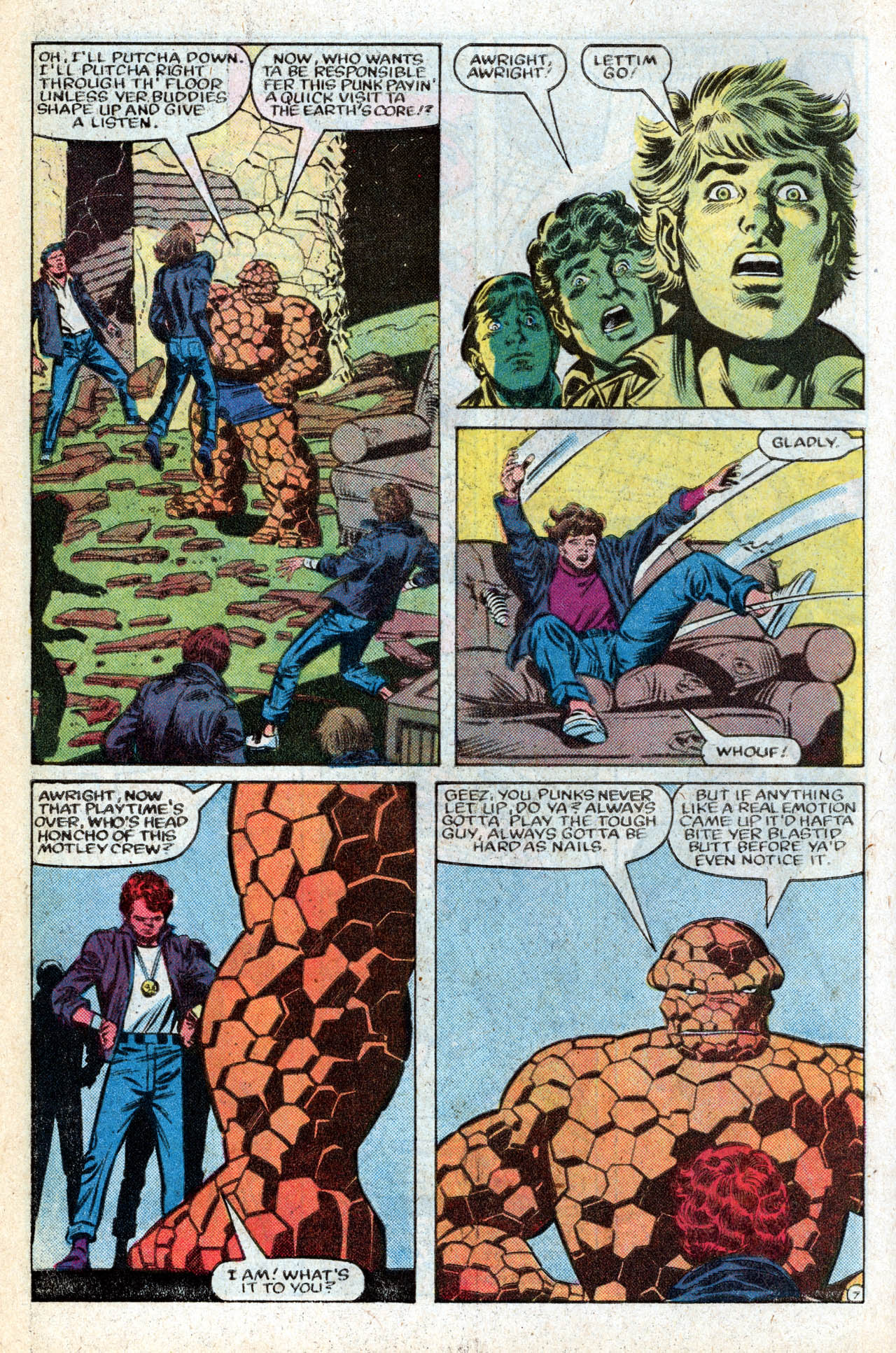 Read online The Thing comic - Issue #1