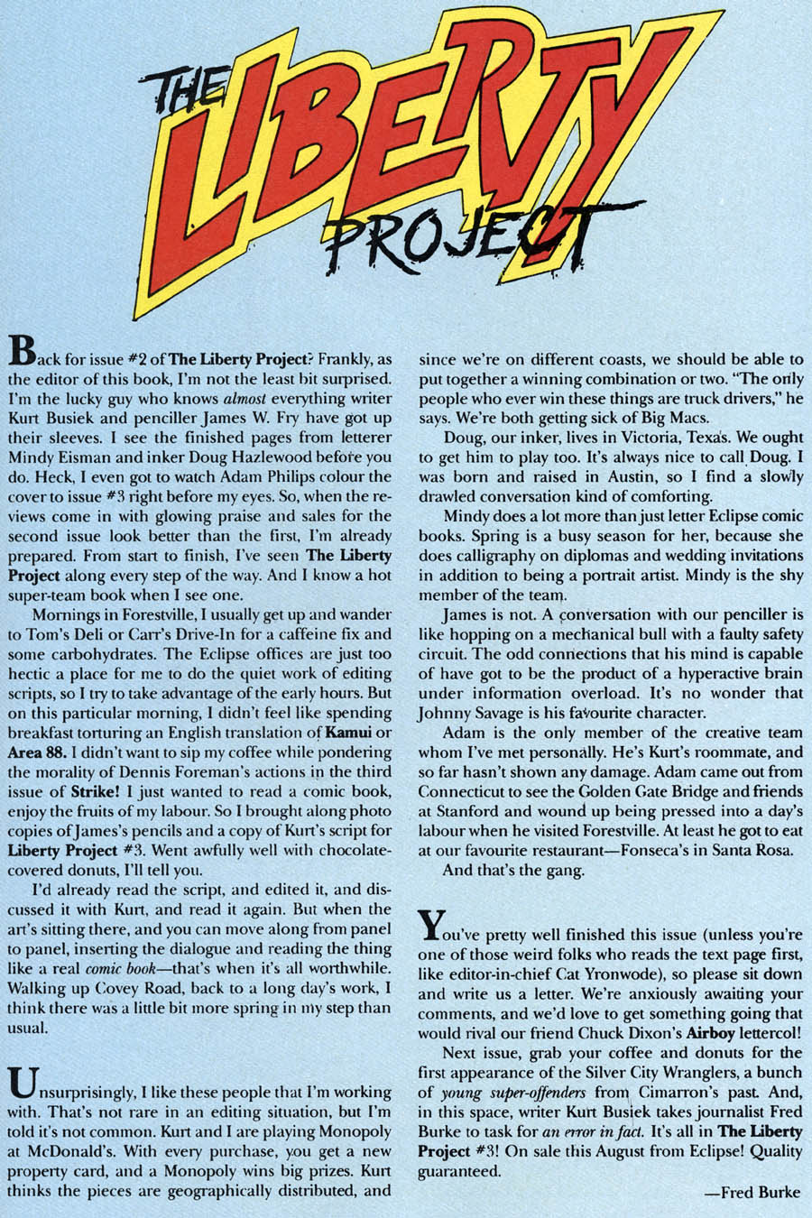 Read online Liberty Project comic - Issue #2