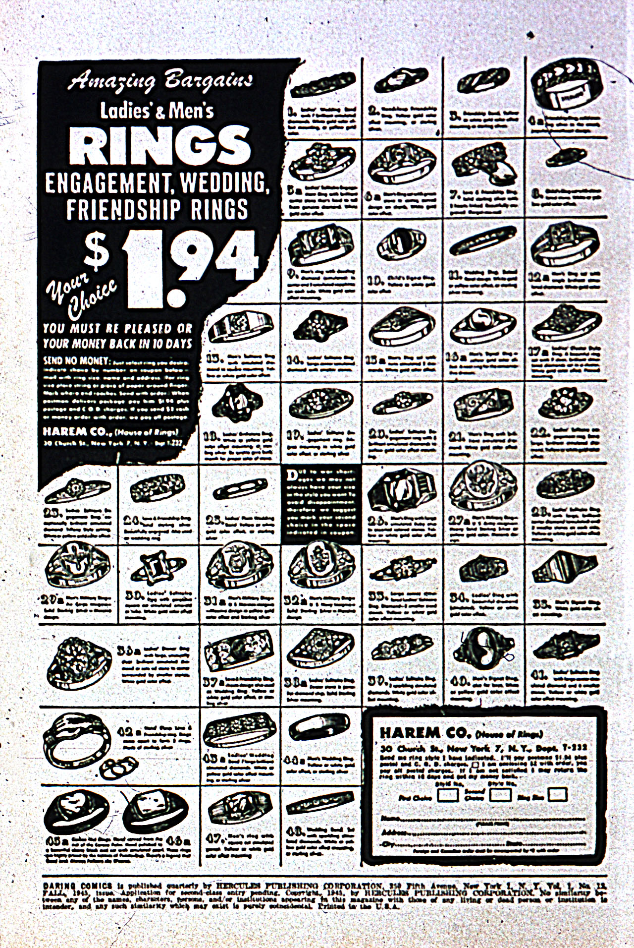 Read online Daring Comics comic - Issue #12