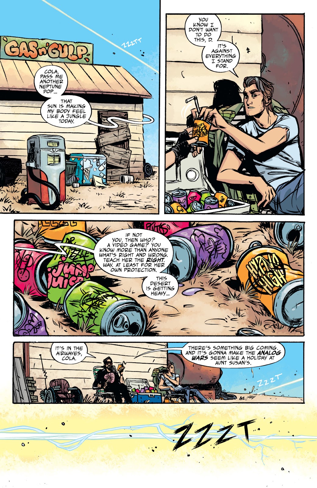 Read online The True Lives Of The Fabulous Killjoys comic - Issue ...