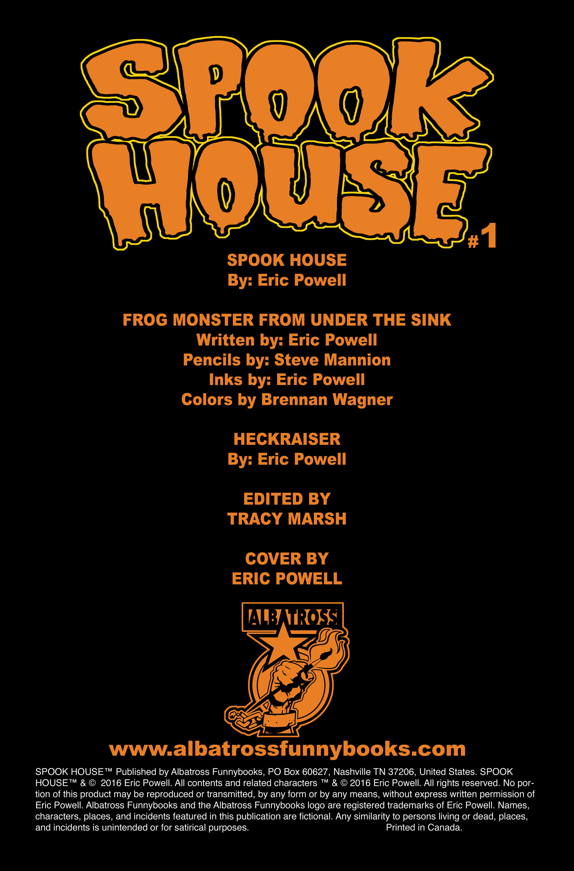 Read online Spook House comic - Issue #1