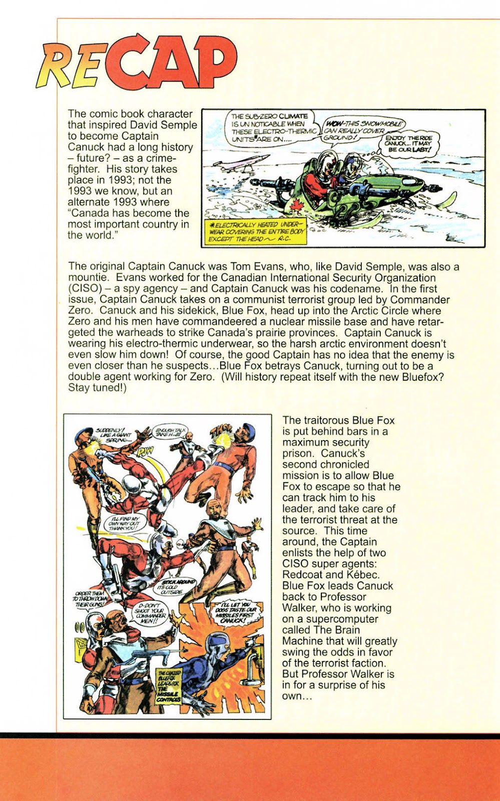 Read online Captain Canuck: Unholy War comic - Issue #1