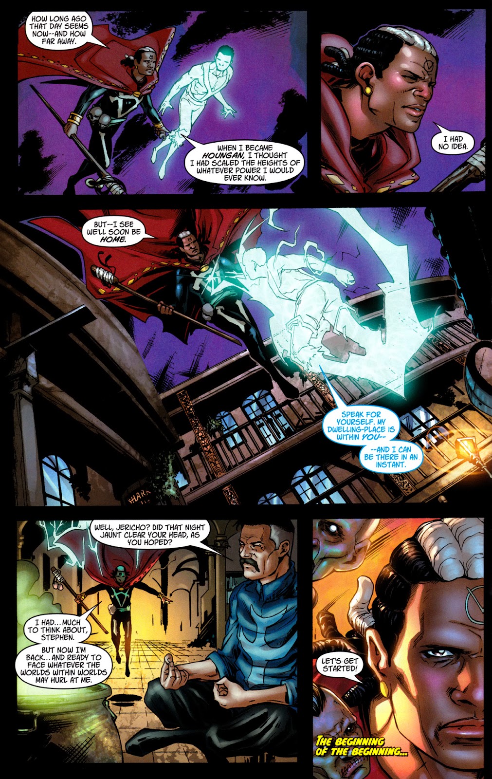 Read online Doctor Voodoo: The Origin of Jericho Drumm comic - Issue # Full