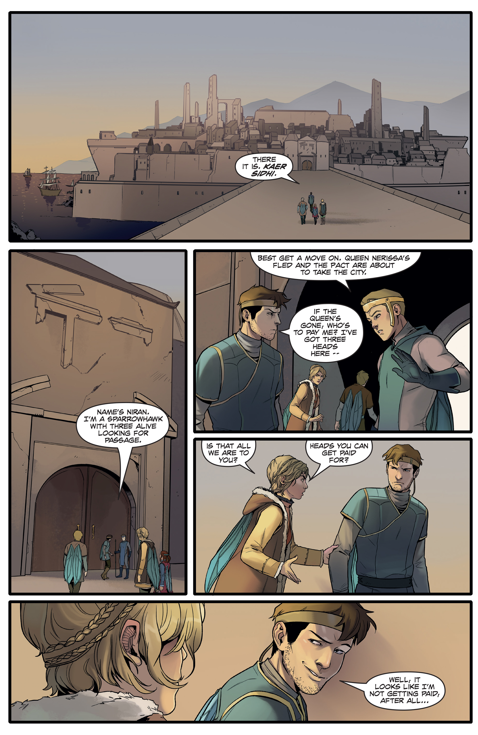 Read online Carnival Row: Sparrowhawk comic - Issue # Full