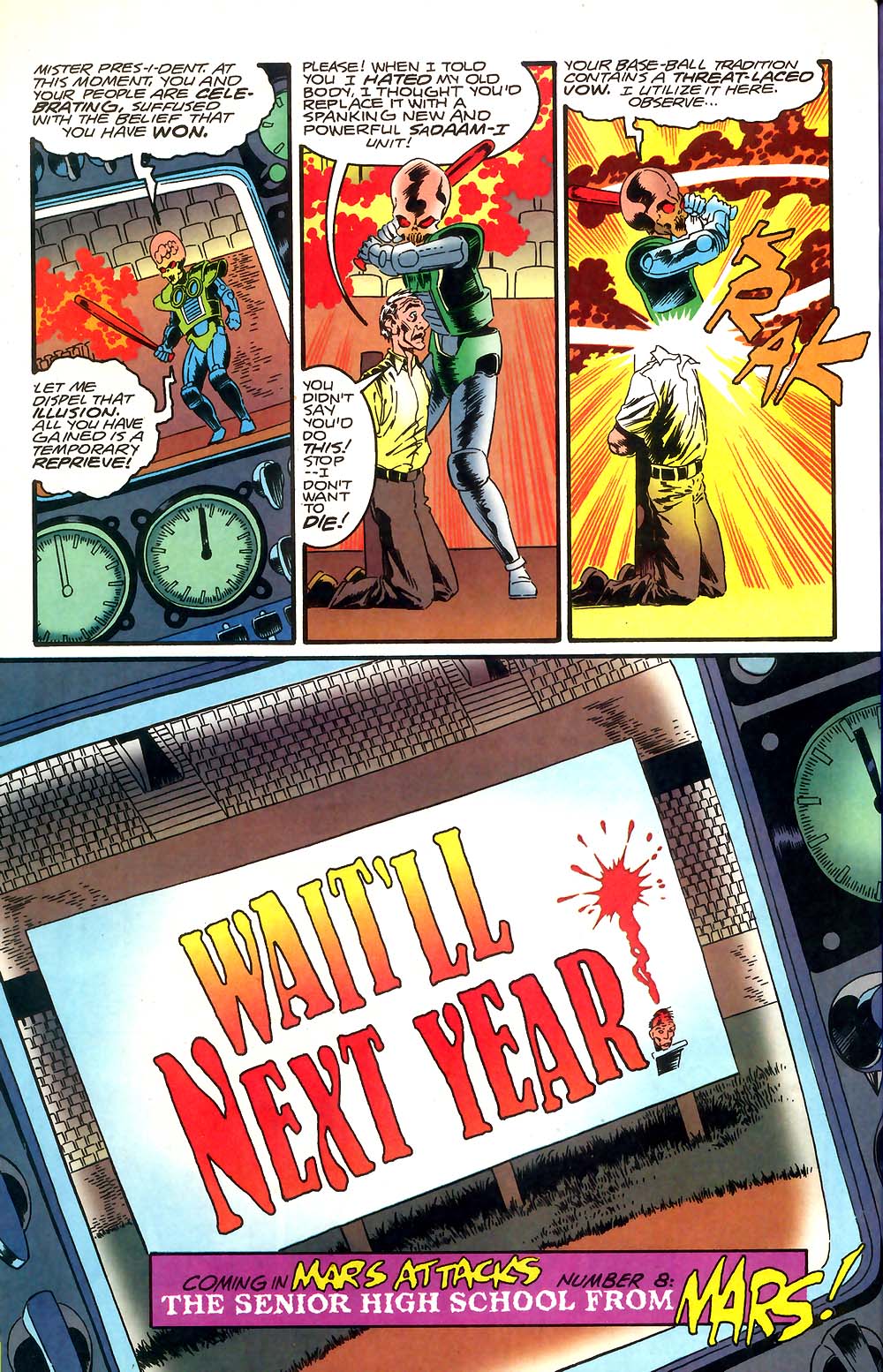 Read online Mars Attacks Baseball Special comic - Issue # Full