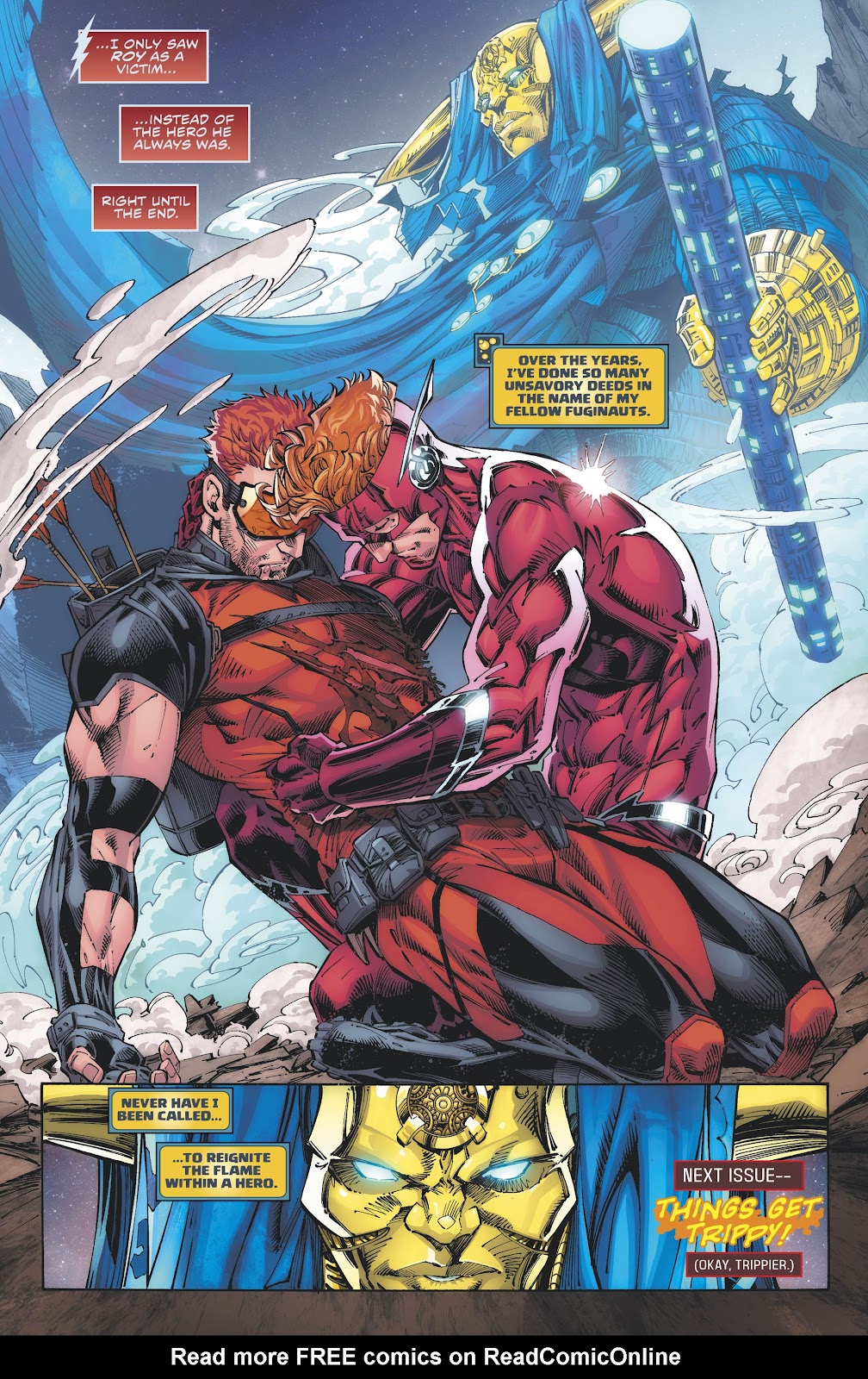 Read online Flash Forward comic - Issue #3
