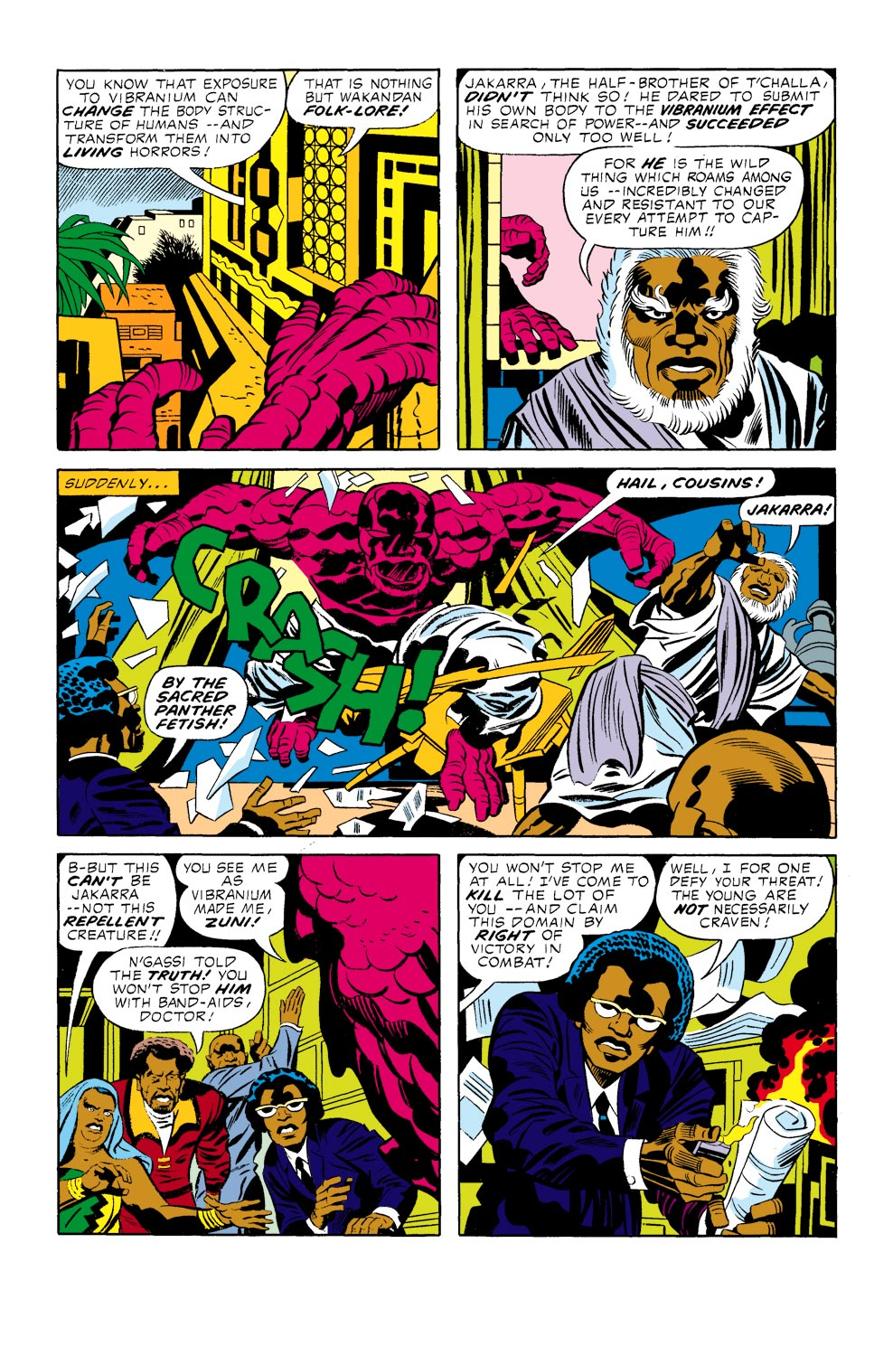 Read online Black Panther (1977) comic - Issue #8