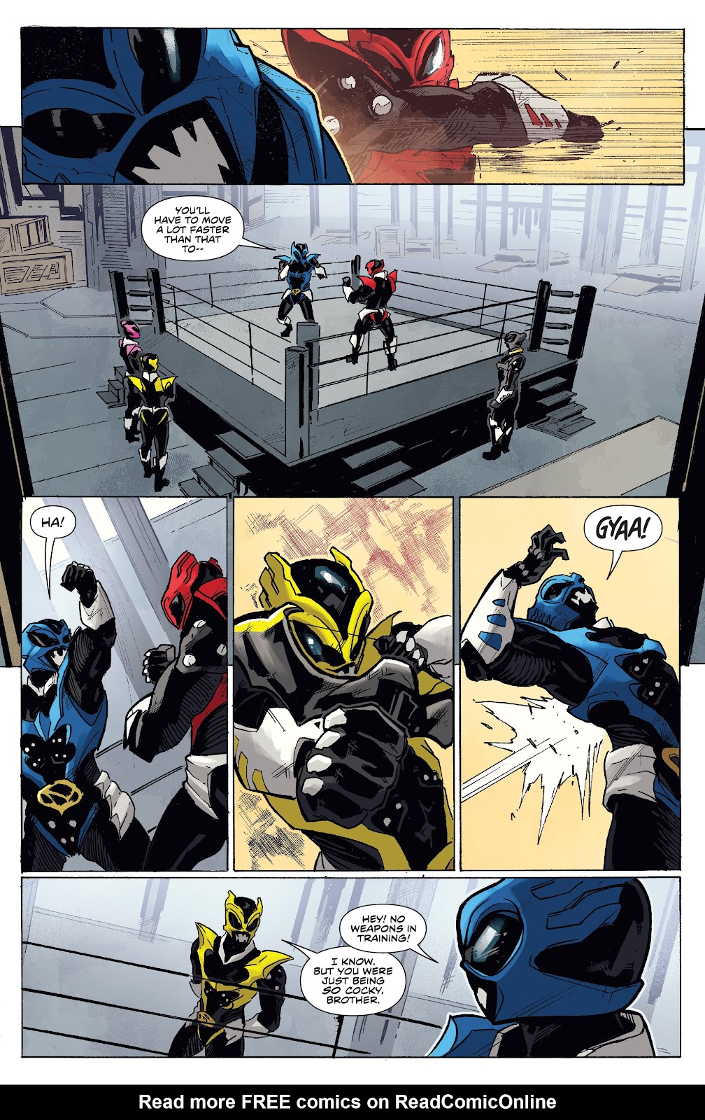 Read online Saban's Power Rangers: The Psycho Path comic - Issue # TPB