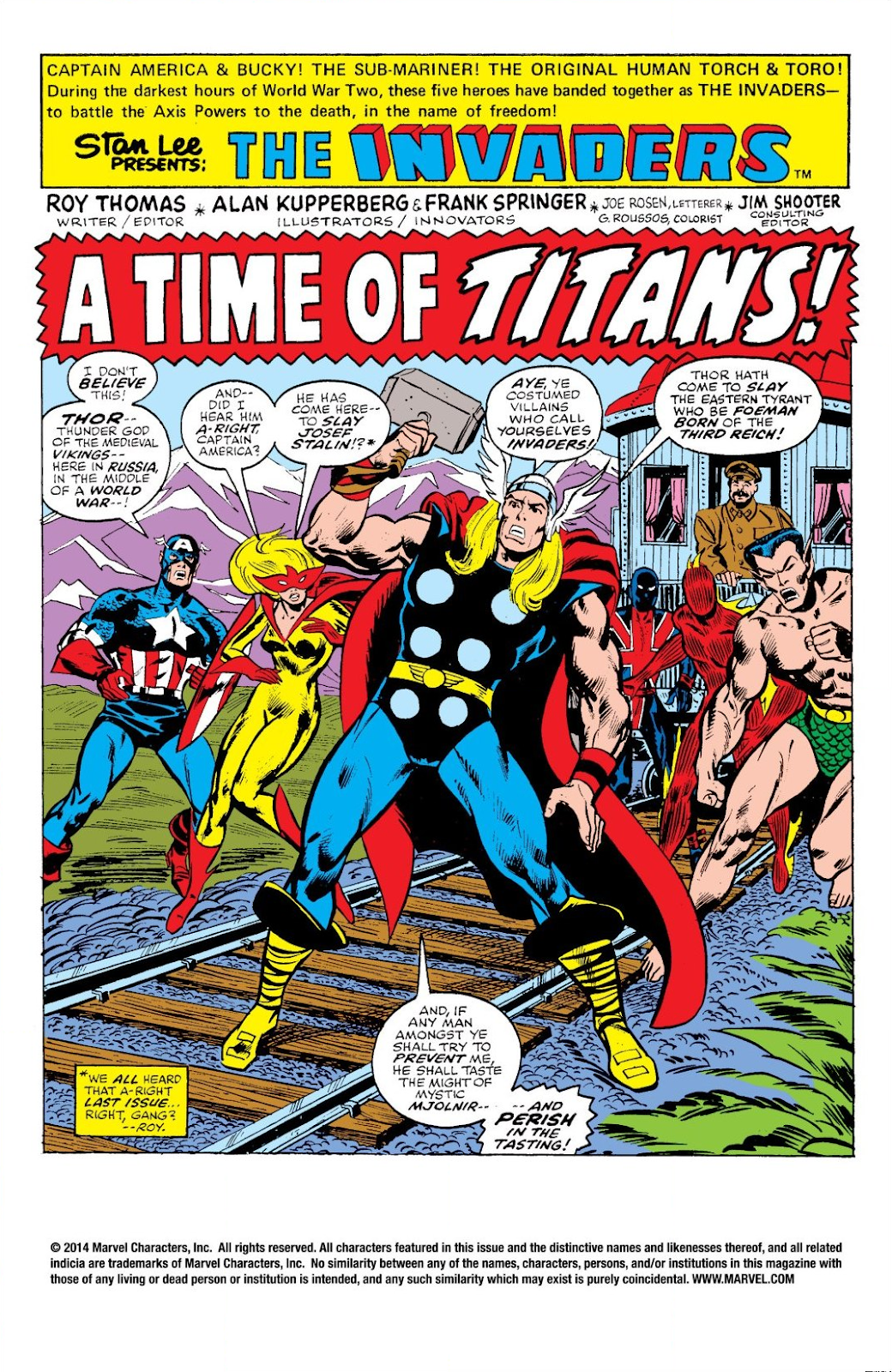 Read online The Invaders Classic comic - Issue # TPB 2 (Part 2)