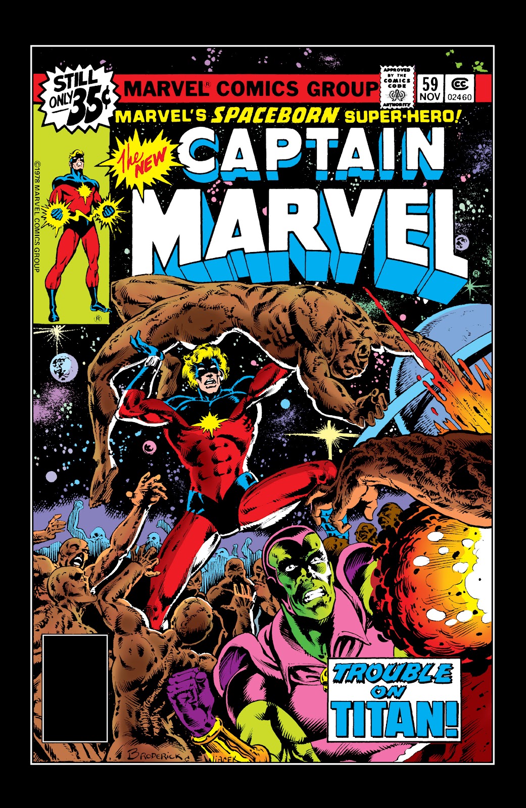 Read online Marvel Masterworks: Captain Marvel comic - Issue # TPB 6 ...